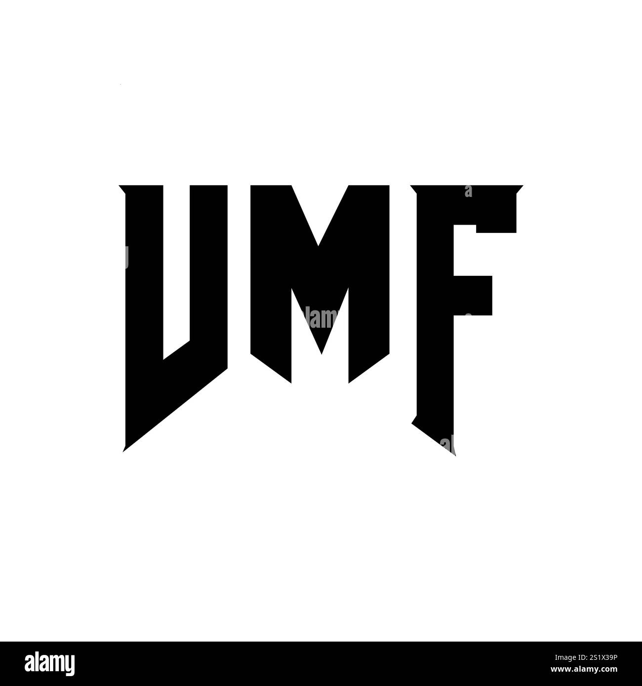 VMF letter logo design for technology company. VMF logo design black ...