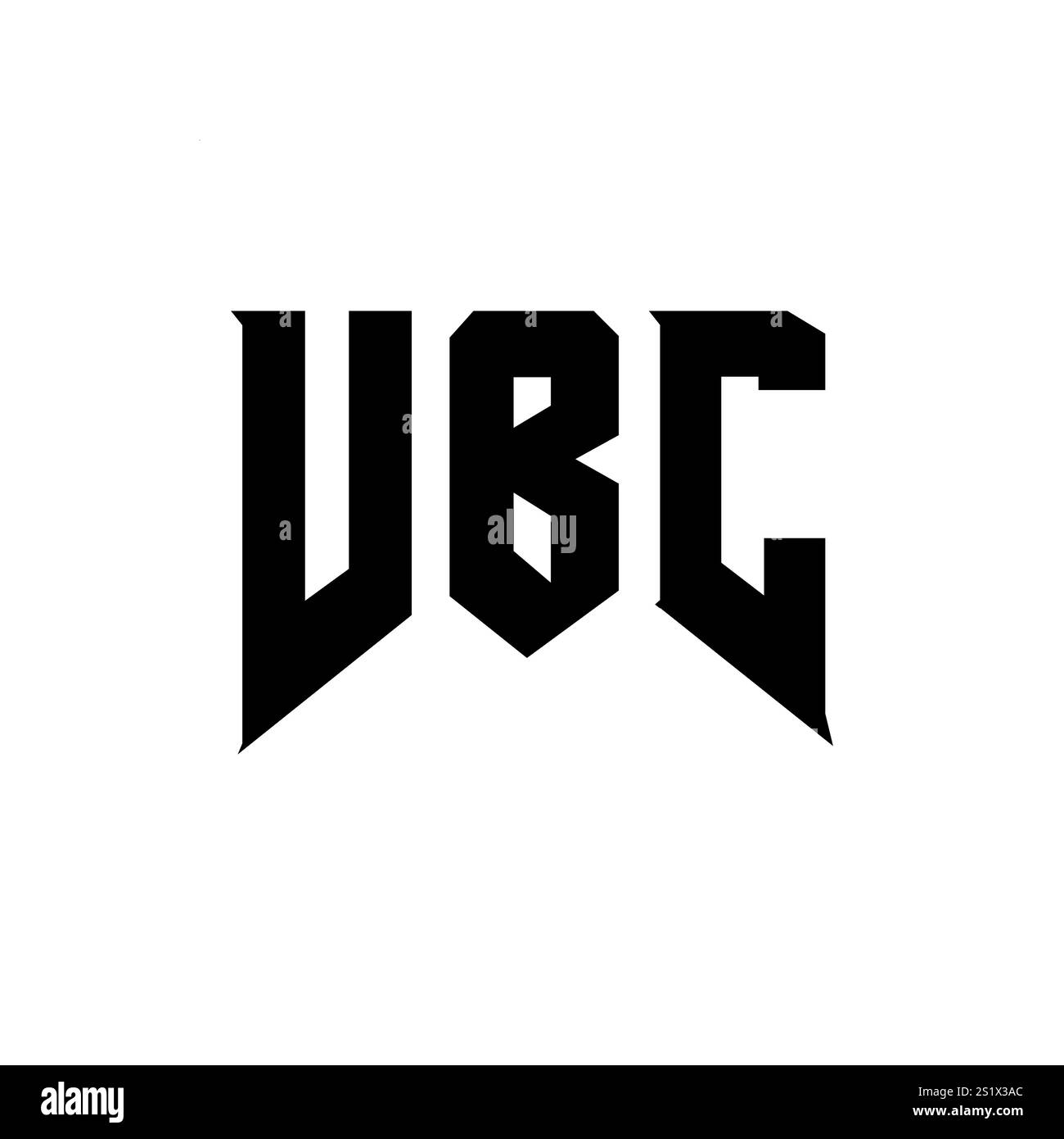 VBC letter logo design for technology company. VBC logo design black ...