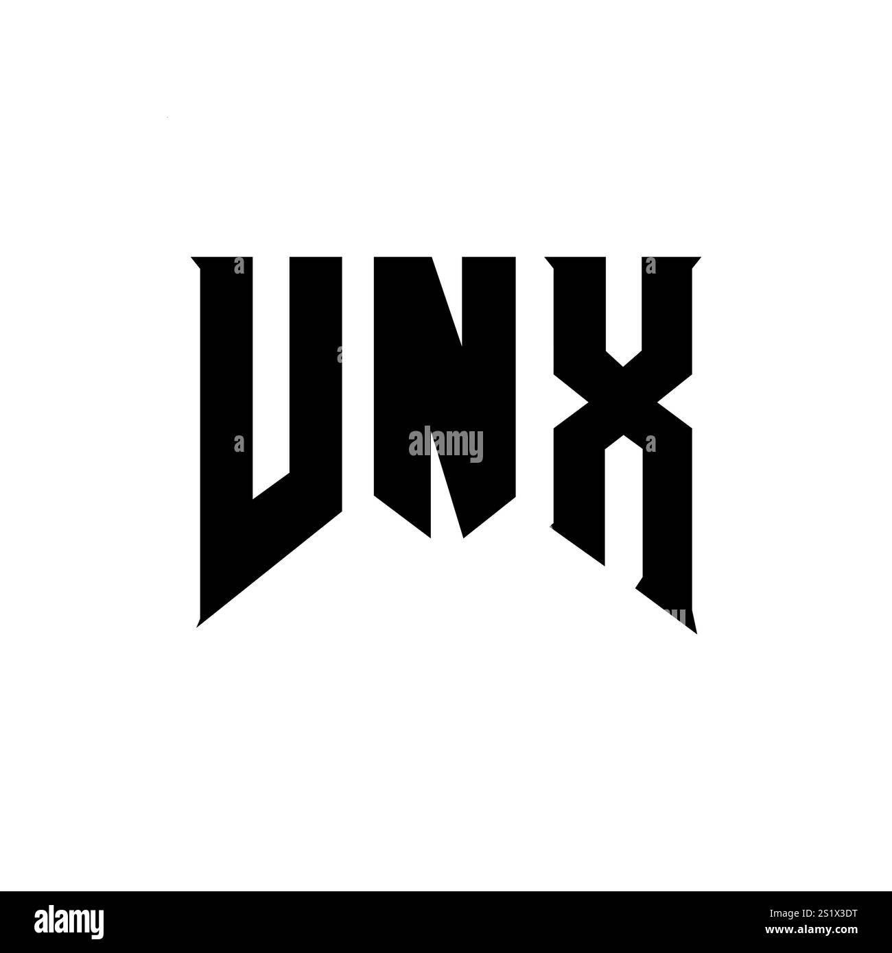 VNX letter logo design for technology company. VNX logo design black ...