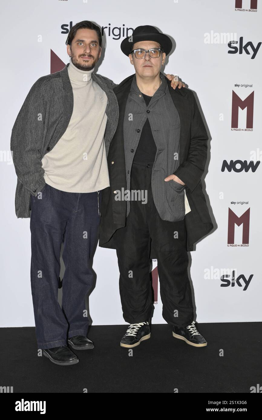 Rome, Italy. 04th Jan, 2025. Rome: Cinema Barberini. Photocall "M. The ...