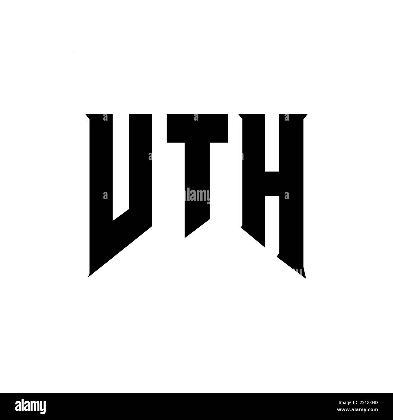 Vth logo design hi-res stock photography and images - Alamy