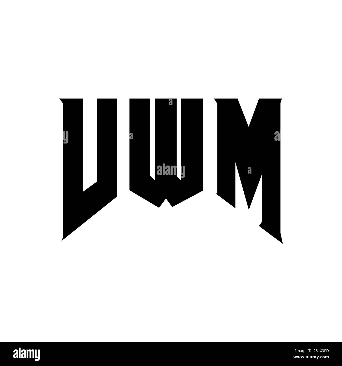 VWM letter logo design for technology company. VWM logo design black ...