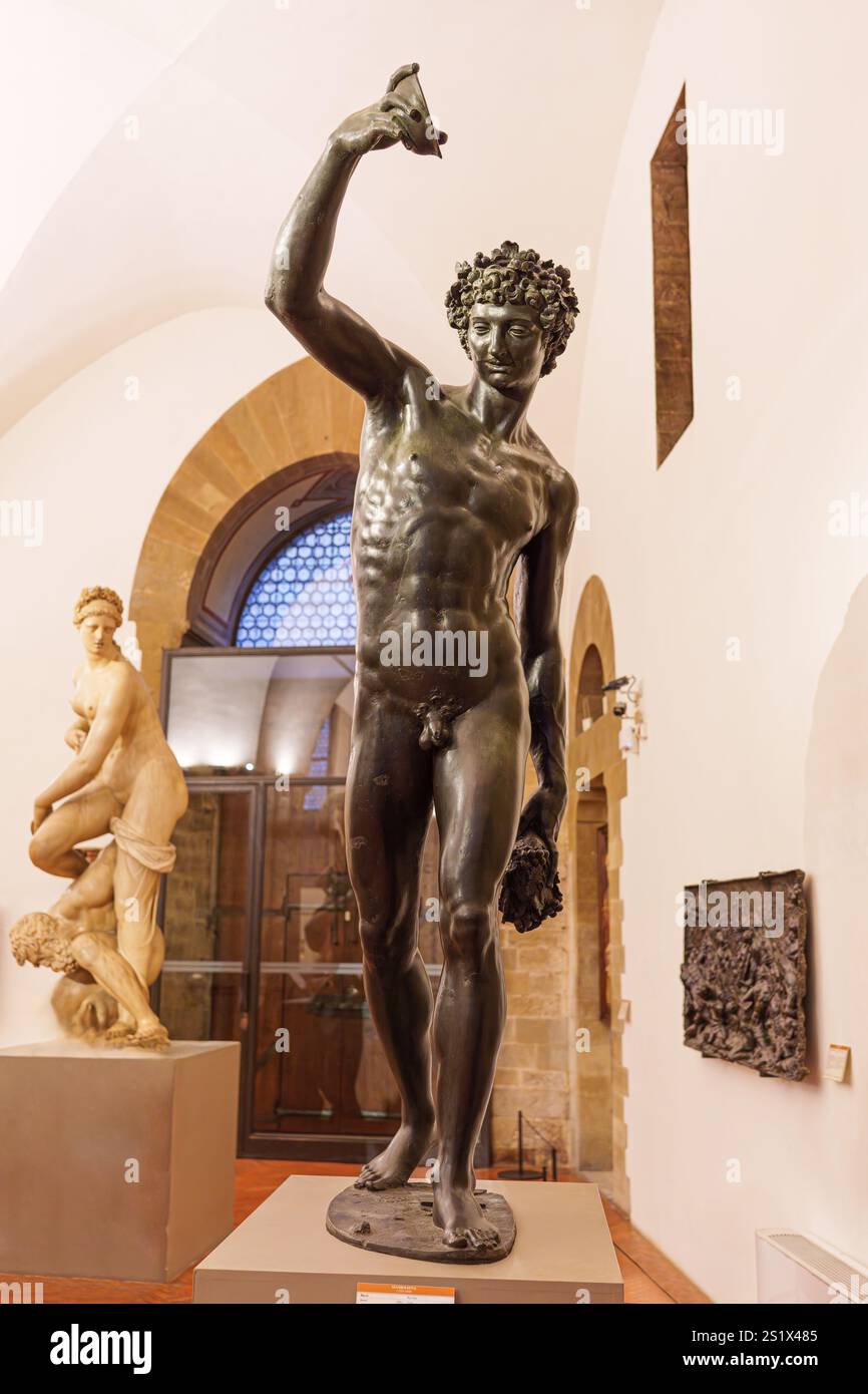 Florence, Italy, January 6, 2024: Bacchus. Giambologna Stock Photo - Alamy