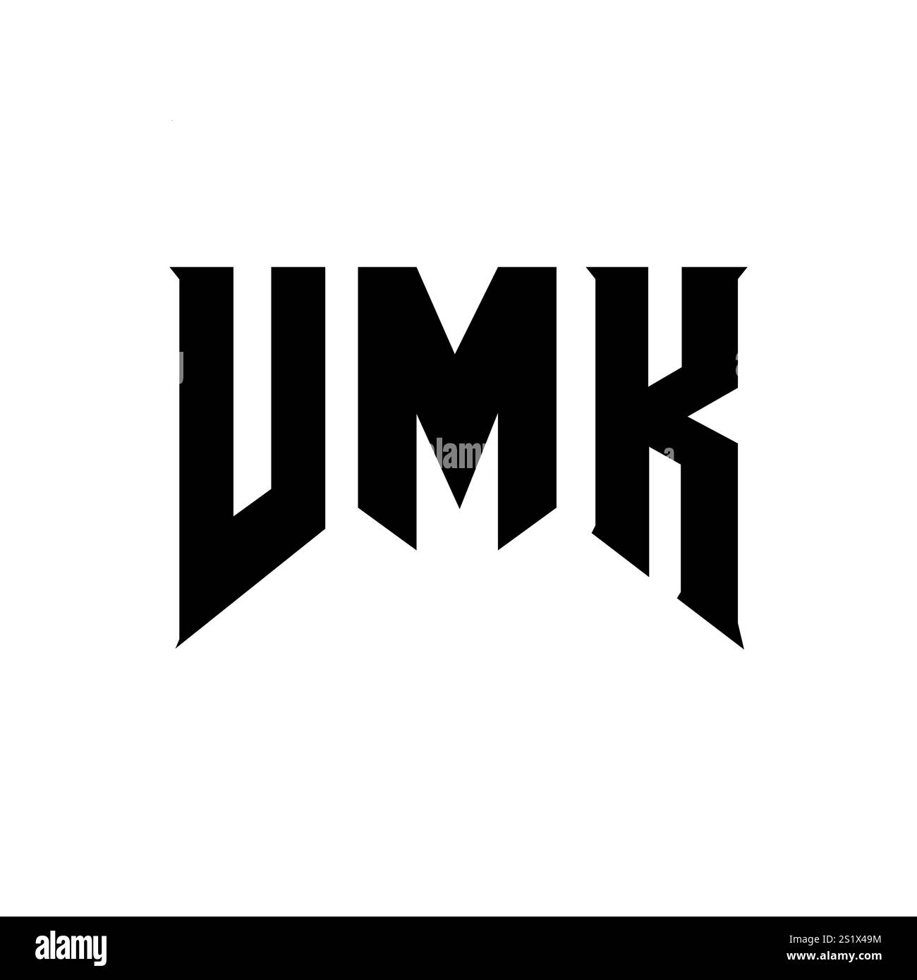 Vmk logo design hi-res stock photography and images - Alamy
