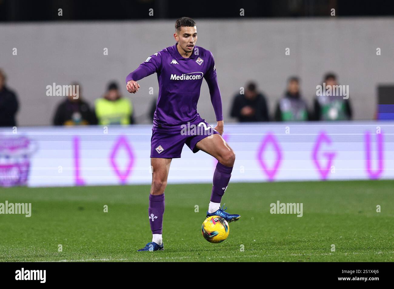 Matas Moreno (Fiorentina) during the Italian Serie A match between ...