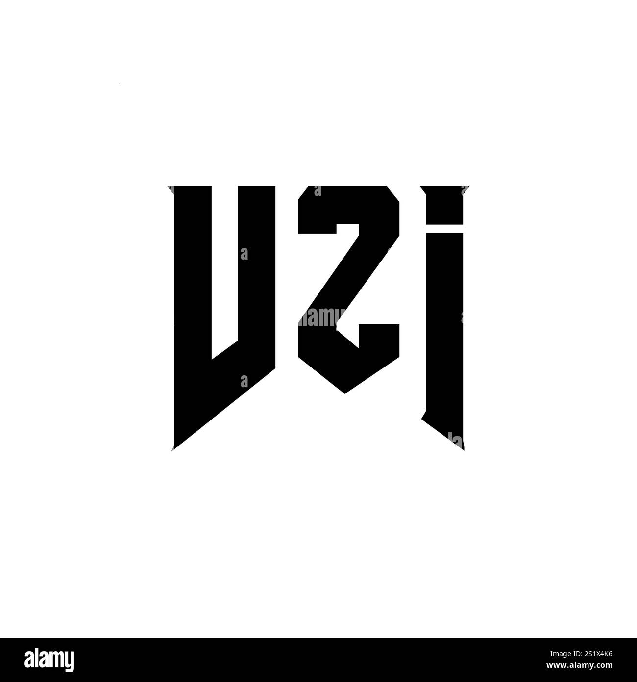 VZI letter logo design for technology company. VZI logo design black ...