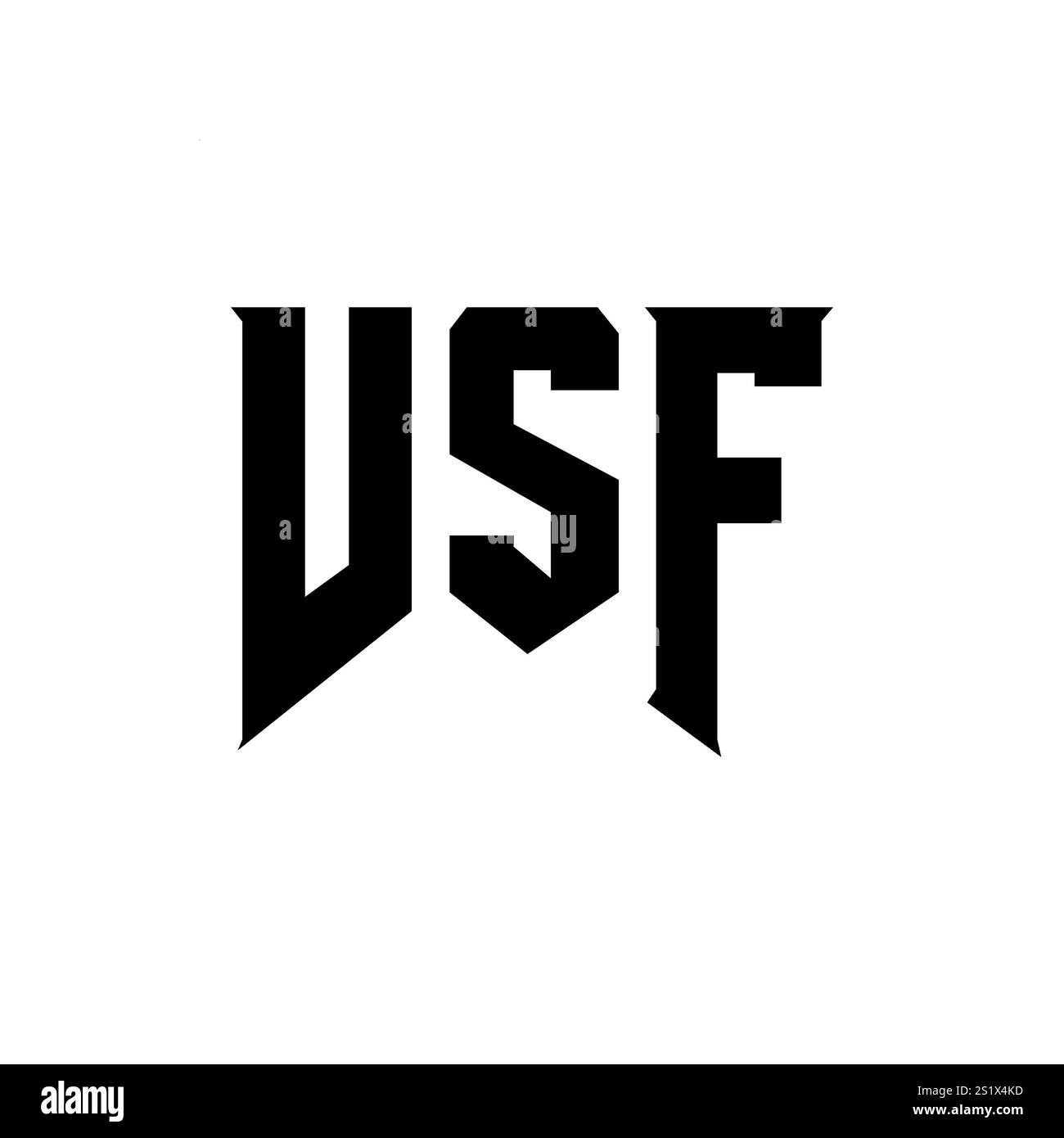 VSF letter logo design for technology company. VSF logo design black ...