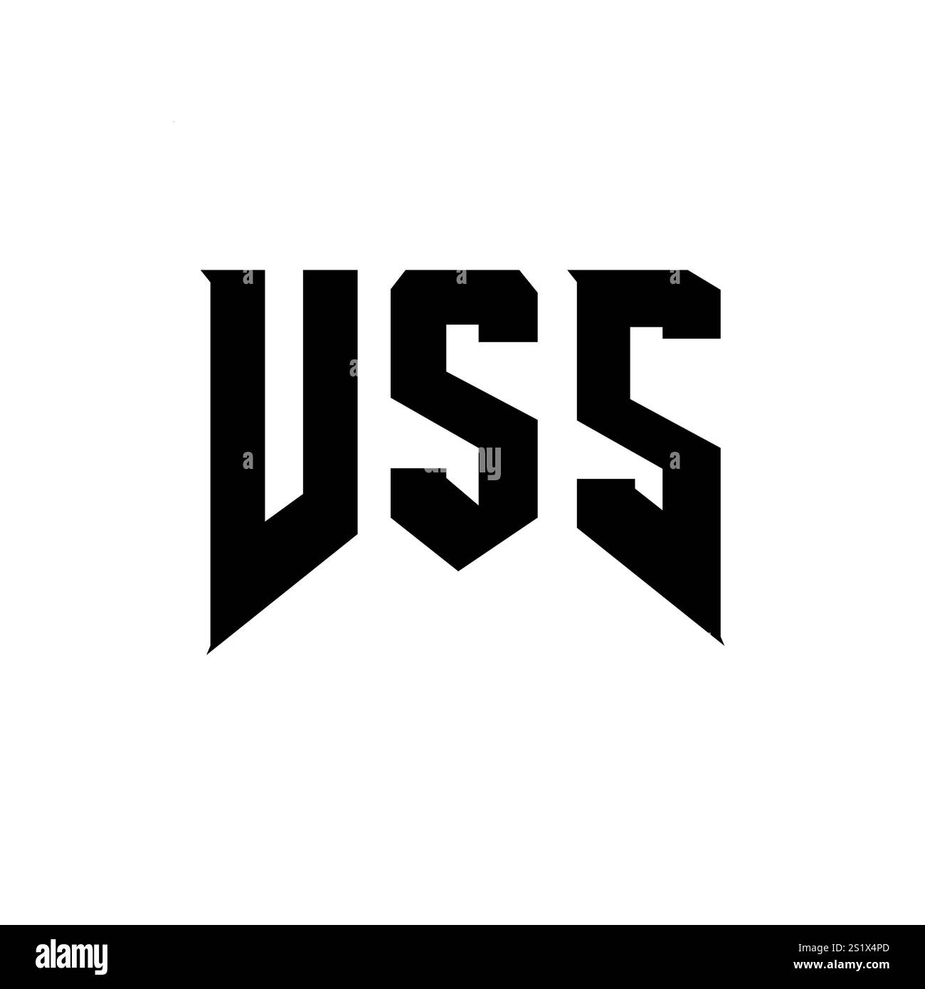 VSS letter logo design for technology company. VSS logo design black ...