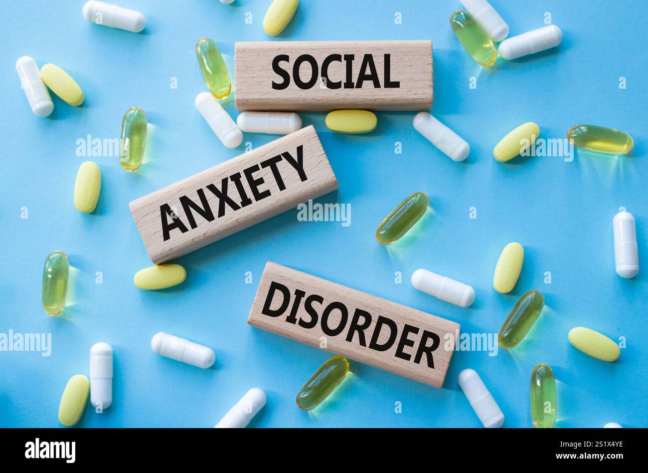 Social Anxiety Disorder symbol. Concept words Social Anxiety Disorder ...