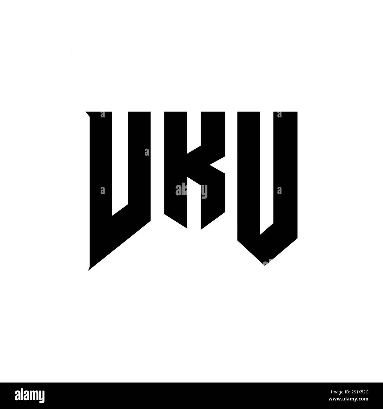 Vku logo design hi-res stock photography and images - Alamy