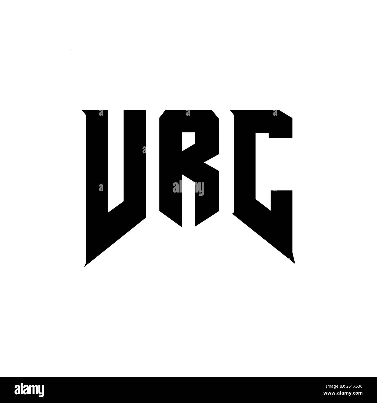 VRC letter logo design for technology company. VRC logo design black ...