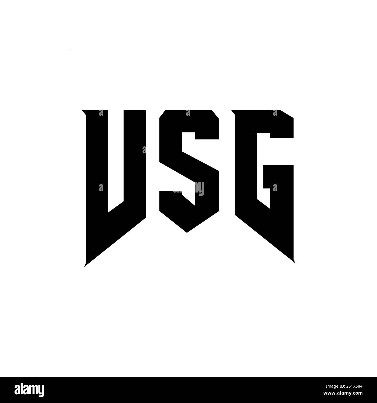 VSG letter logo design for technology company. VSG logo design black ...