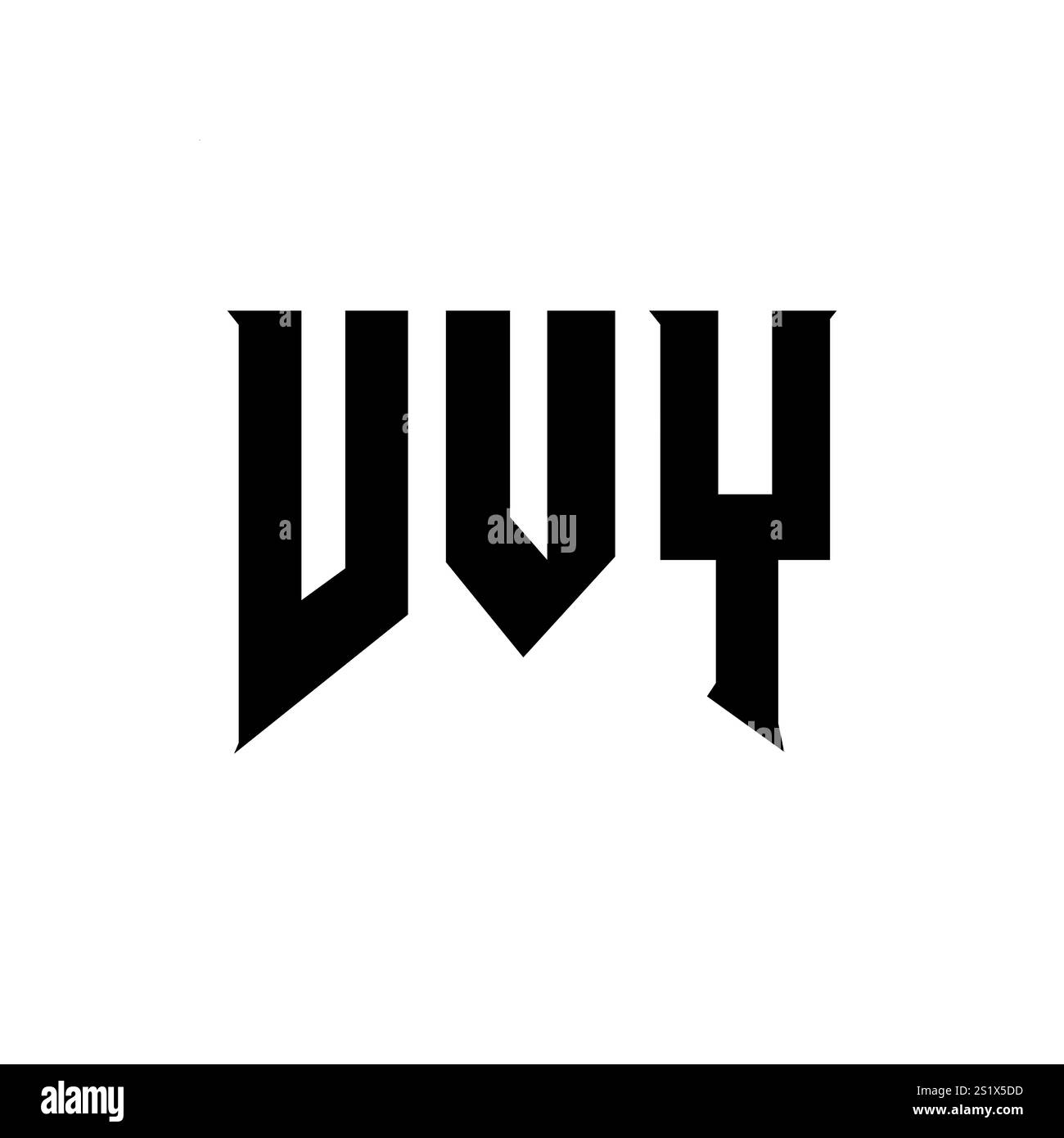 Vvy logo design hi-res stock photography and images - Alamy