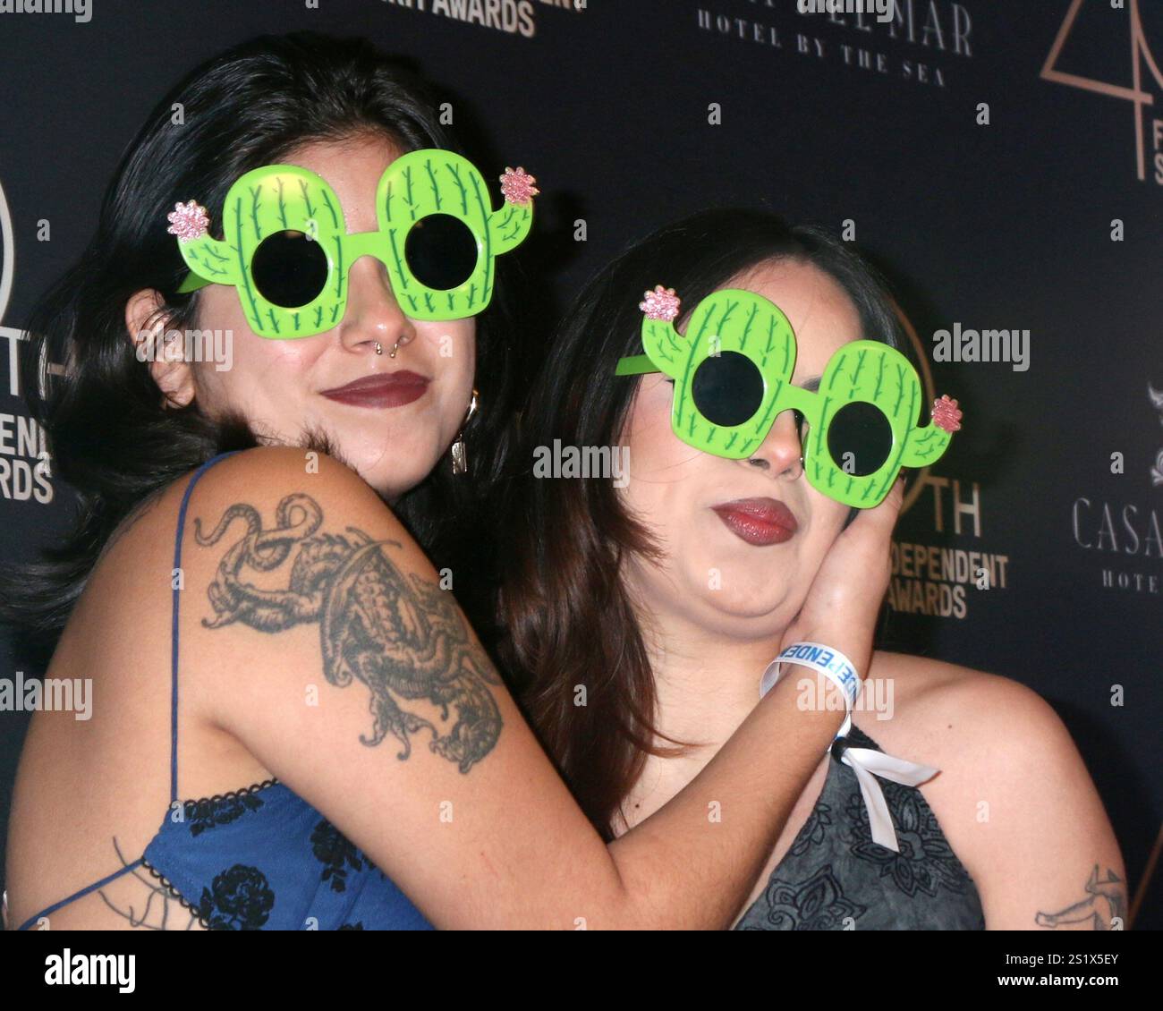 Ca. 04th Jan, 2025. Silvia Castanos, Estefania Contreras at arrivals ...