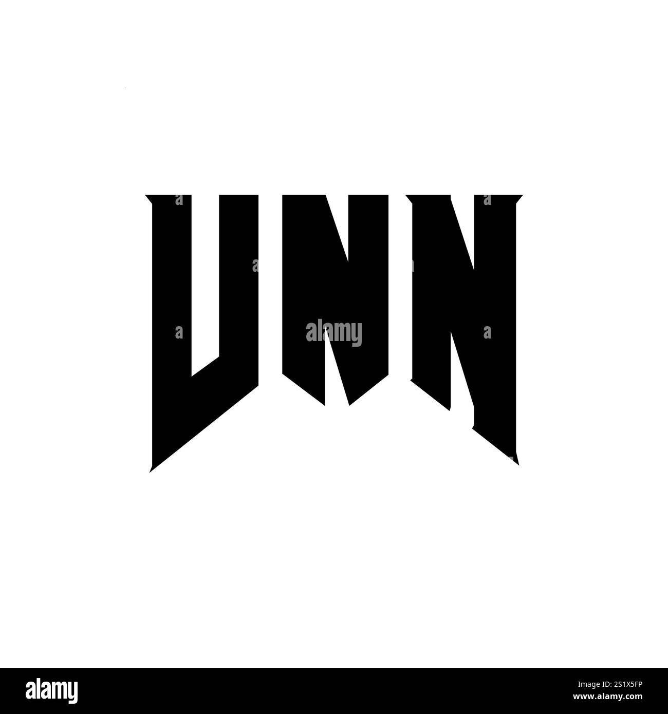 Vnn logo design hi-res stock photography and images - Alamy