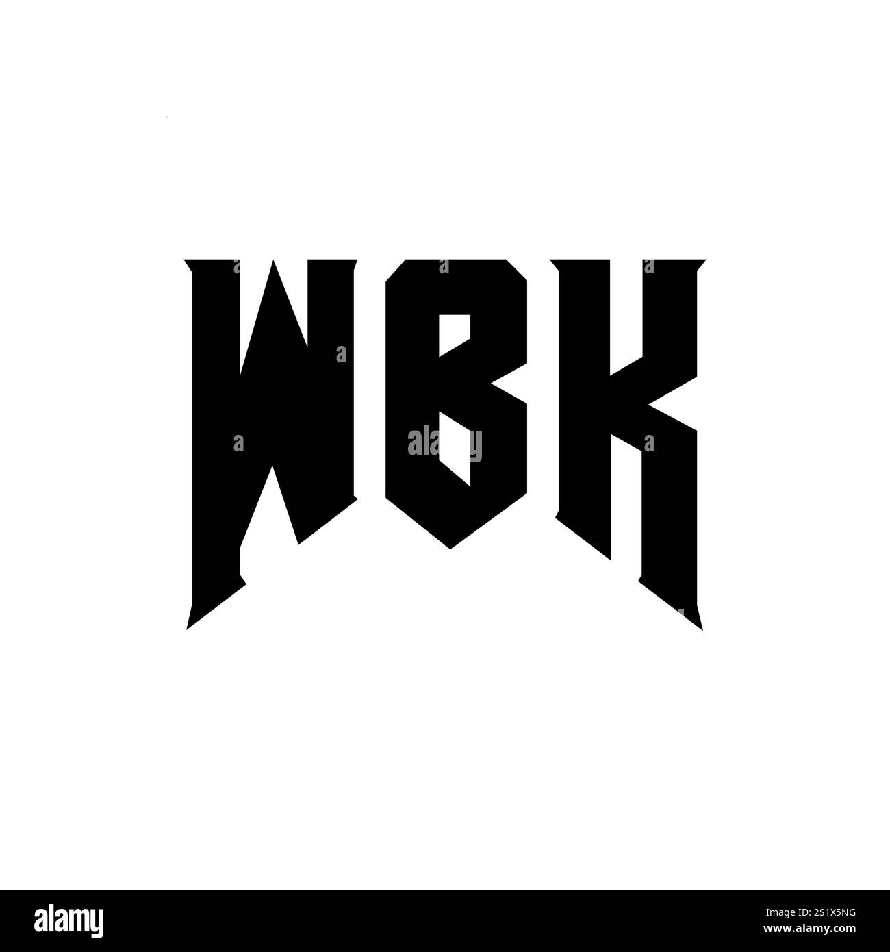 Wbk design Stock Vector Images - Alamy