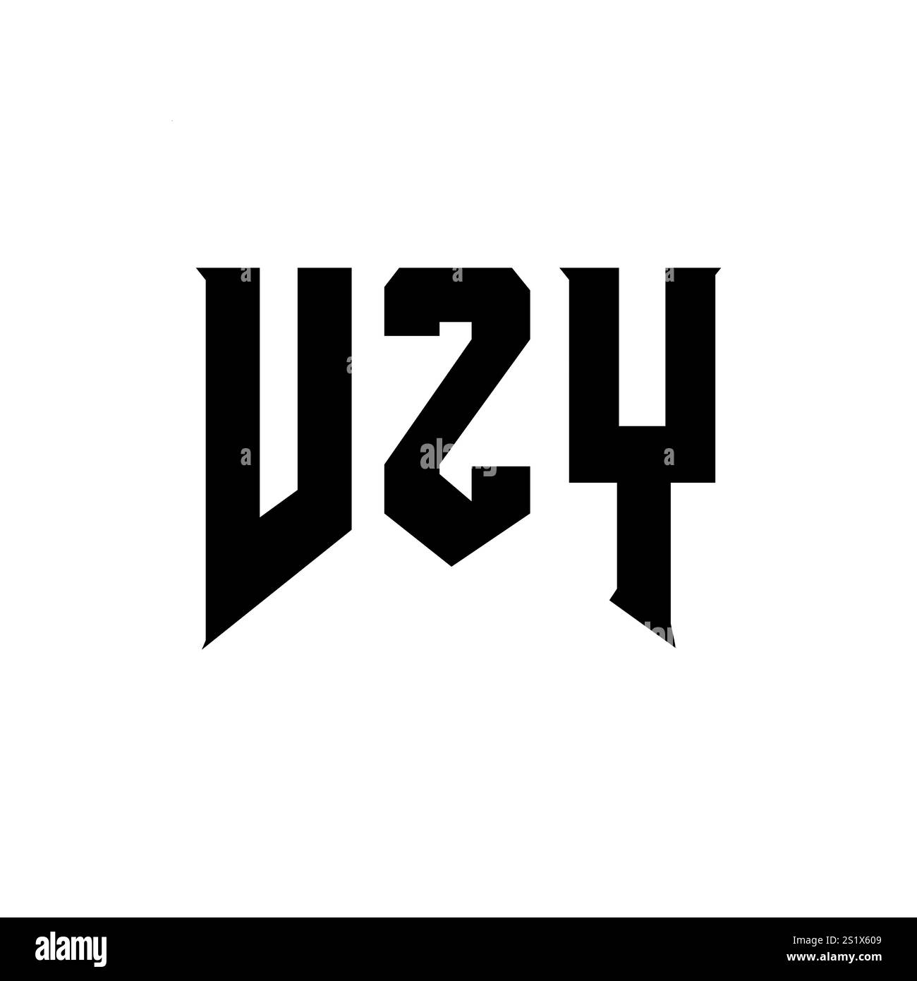 Vzy logo design hi-res stock photography and images - Alamy