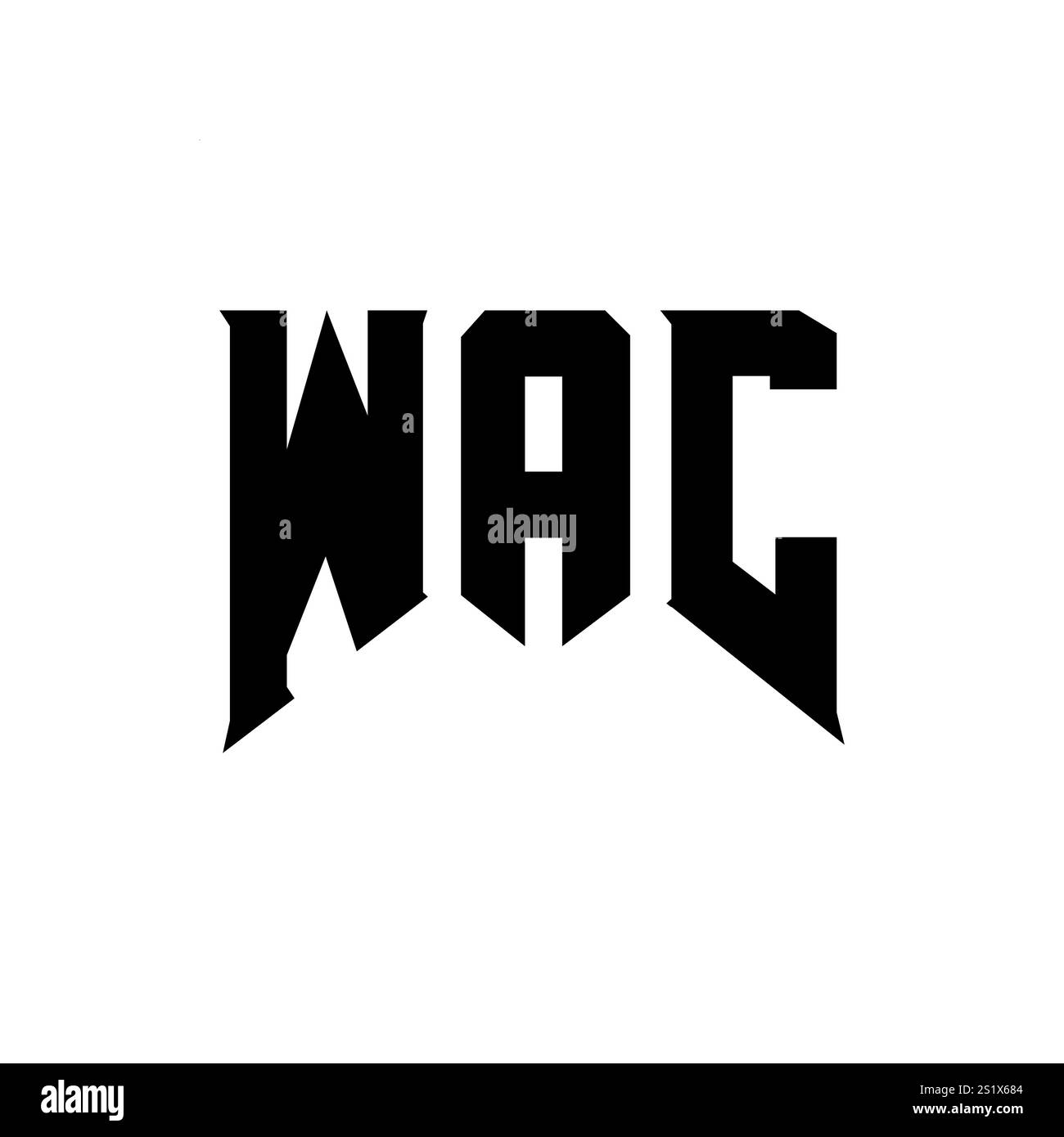 Wac logo design hi-res stock photography and images - Alamy