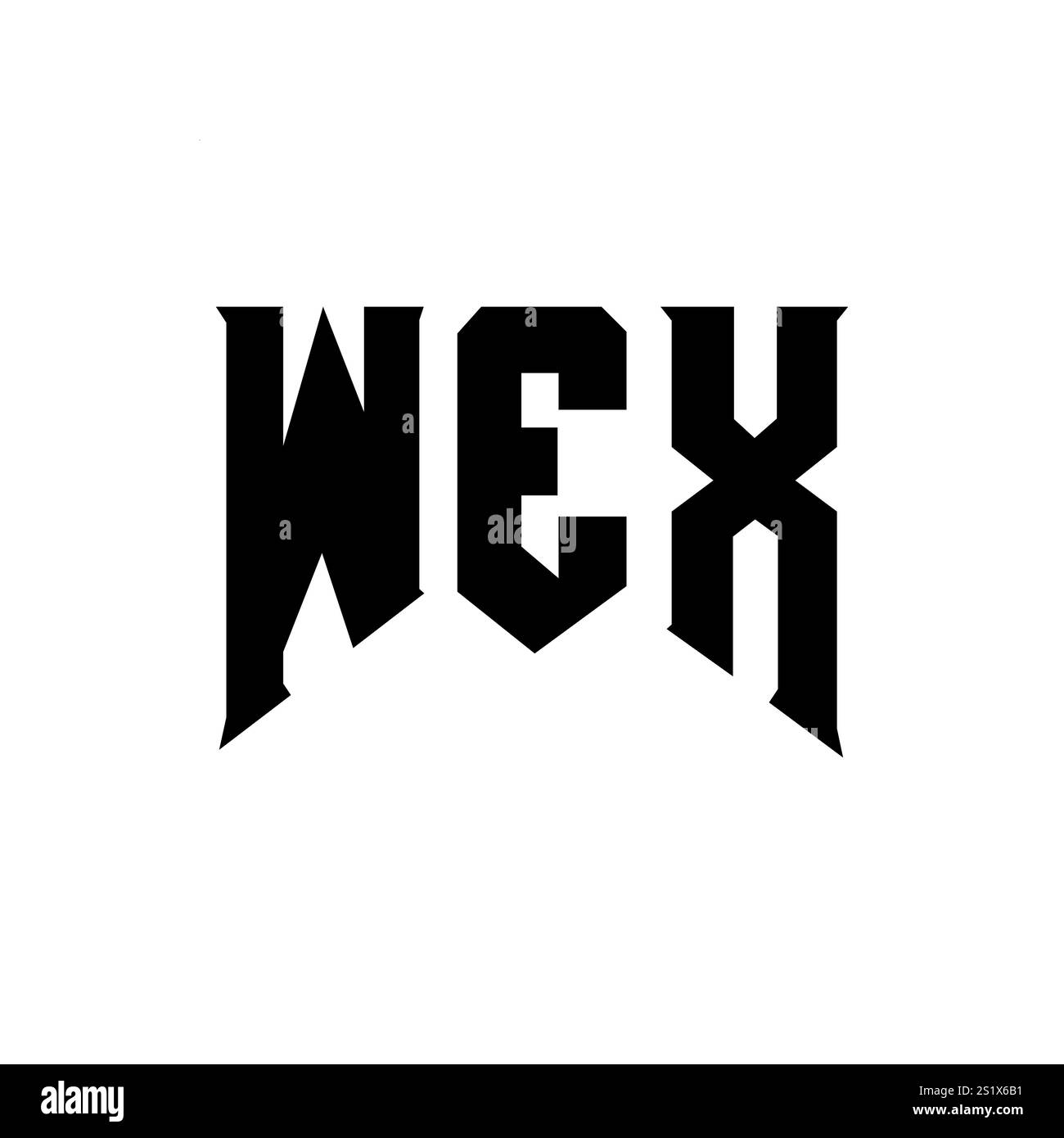 Wex logo design hi-res stock photography and images - Alamy