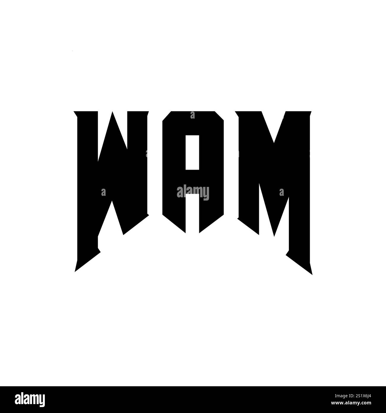 Wam logo design hi-res stock photography and images - Alamy