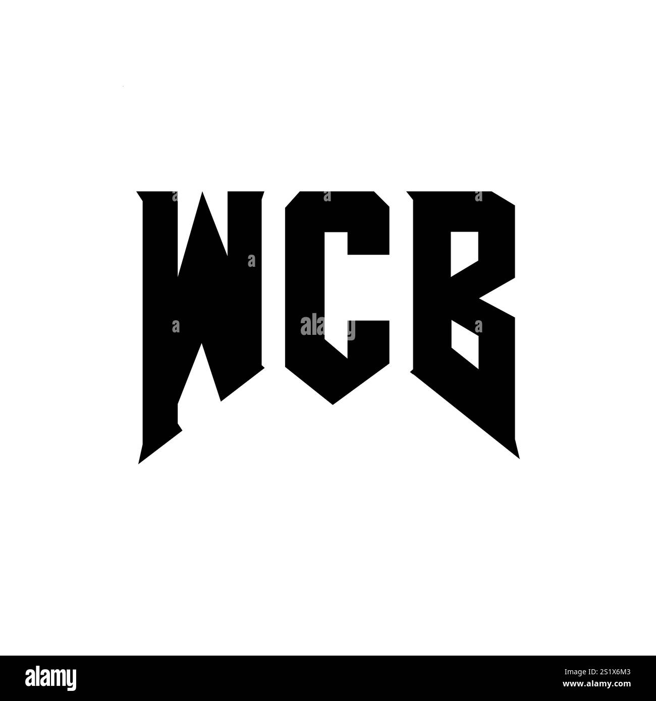 Wcb logo design hi-res stock photography and images - Alamy