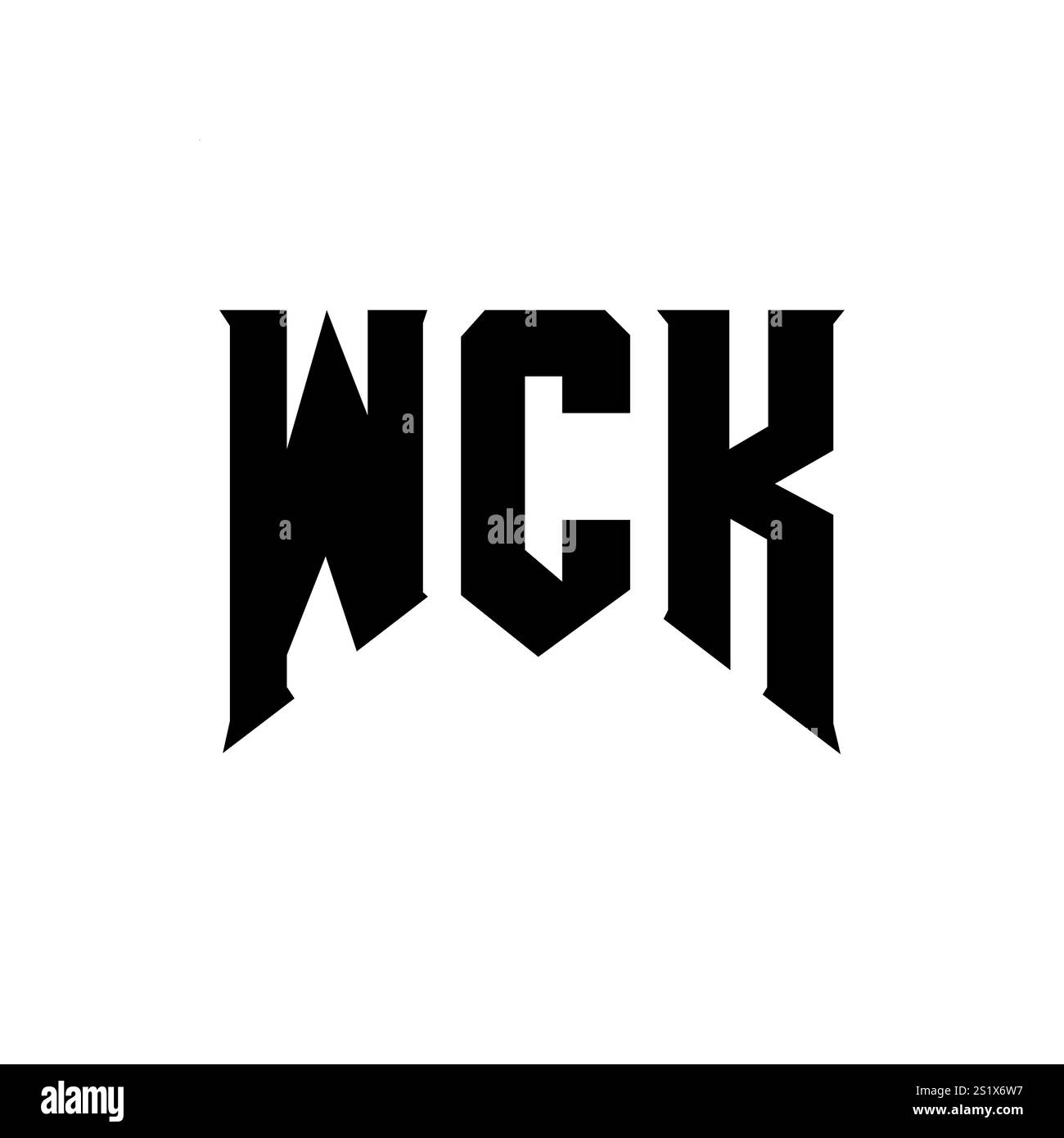 Wck logo design hi-res stock photography and images - Alamy