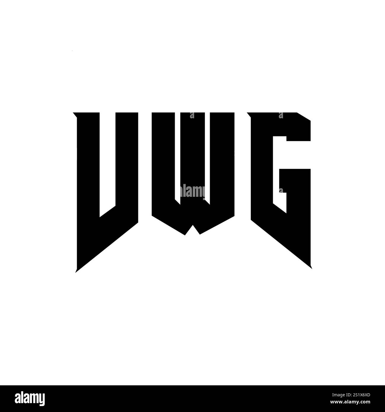 VWG letter logo design for technology company. VWG logo design black ...