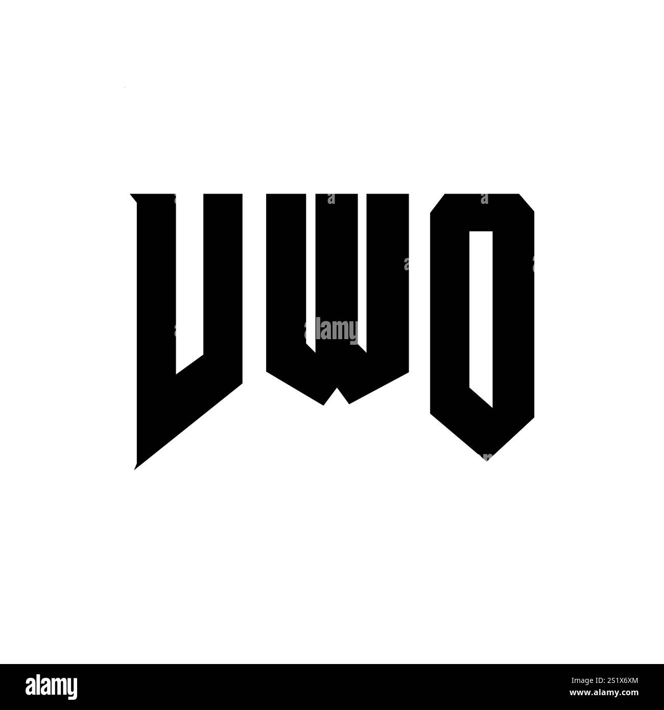 VWO letter logo design for technology company. VWO logo design black ...