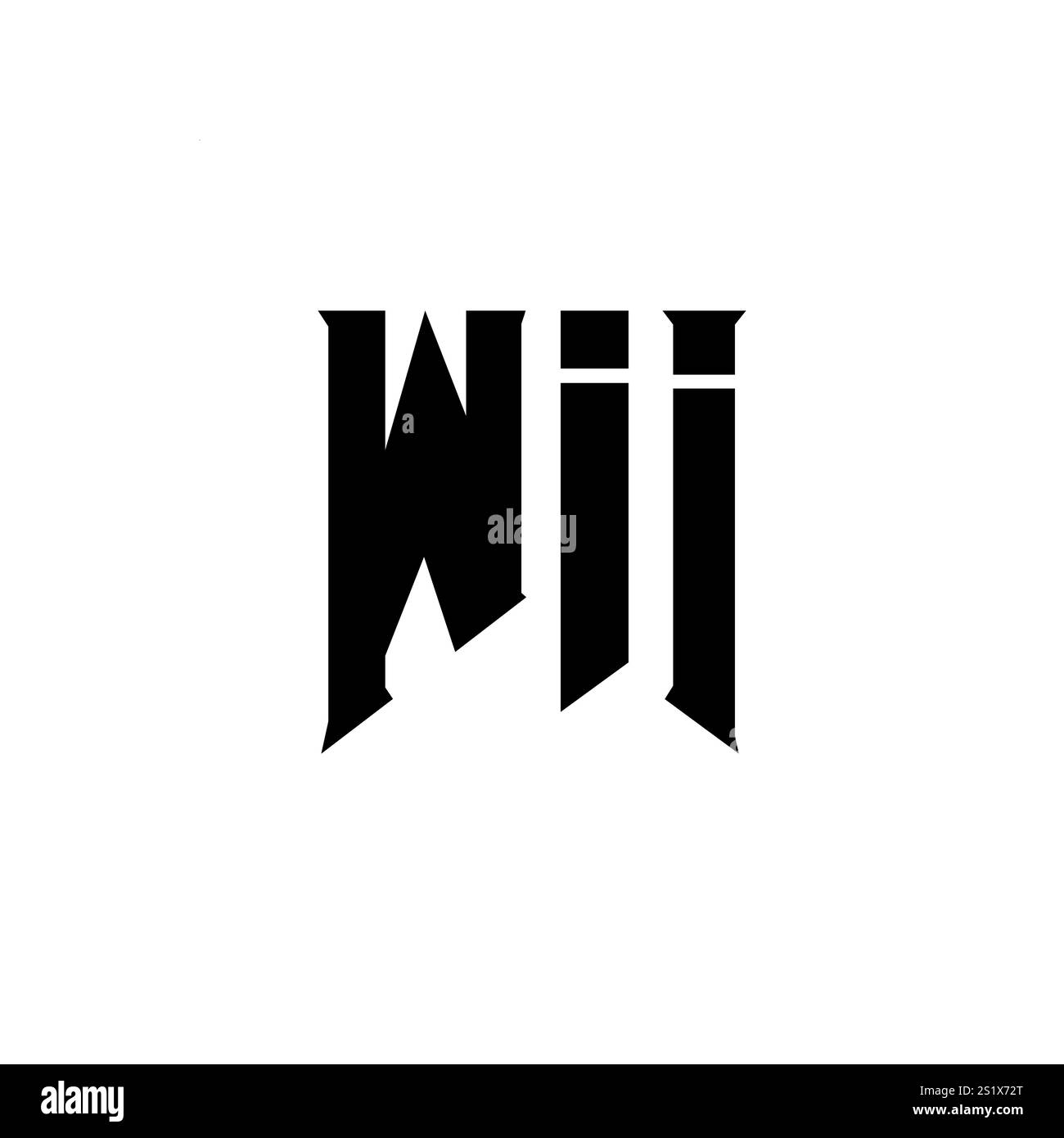 Wii logo design hi-res stock photography and images - Alamy