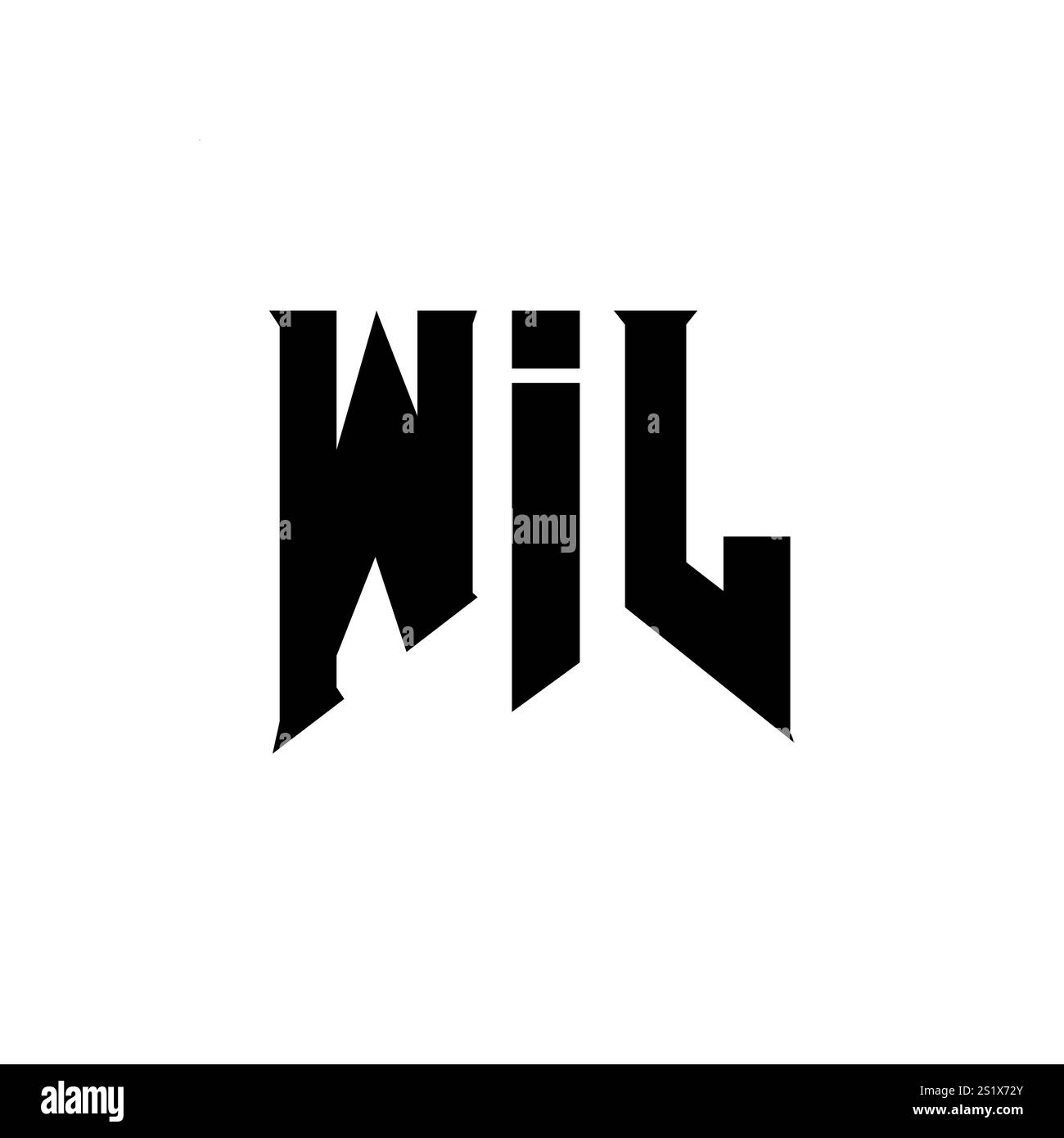 Wil logo design hi-res stock photography and images - Alamy