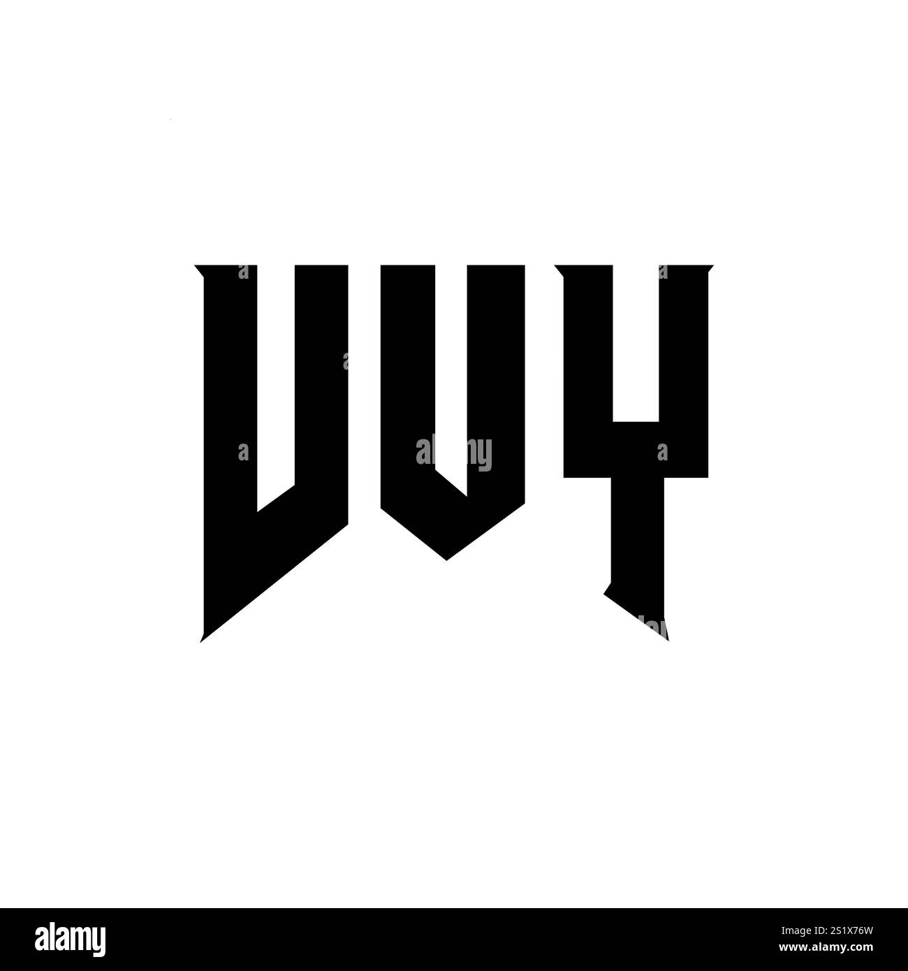 Vuy logo design hi-res stock photography and images - Alamy
