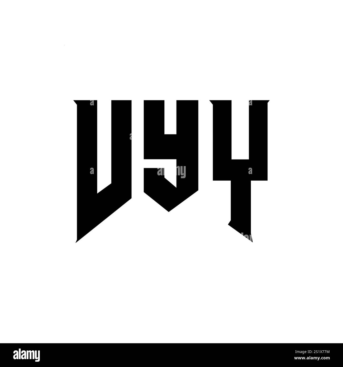 Vyy logo design hi-res stock photography and images - Alamy