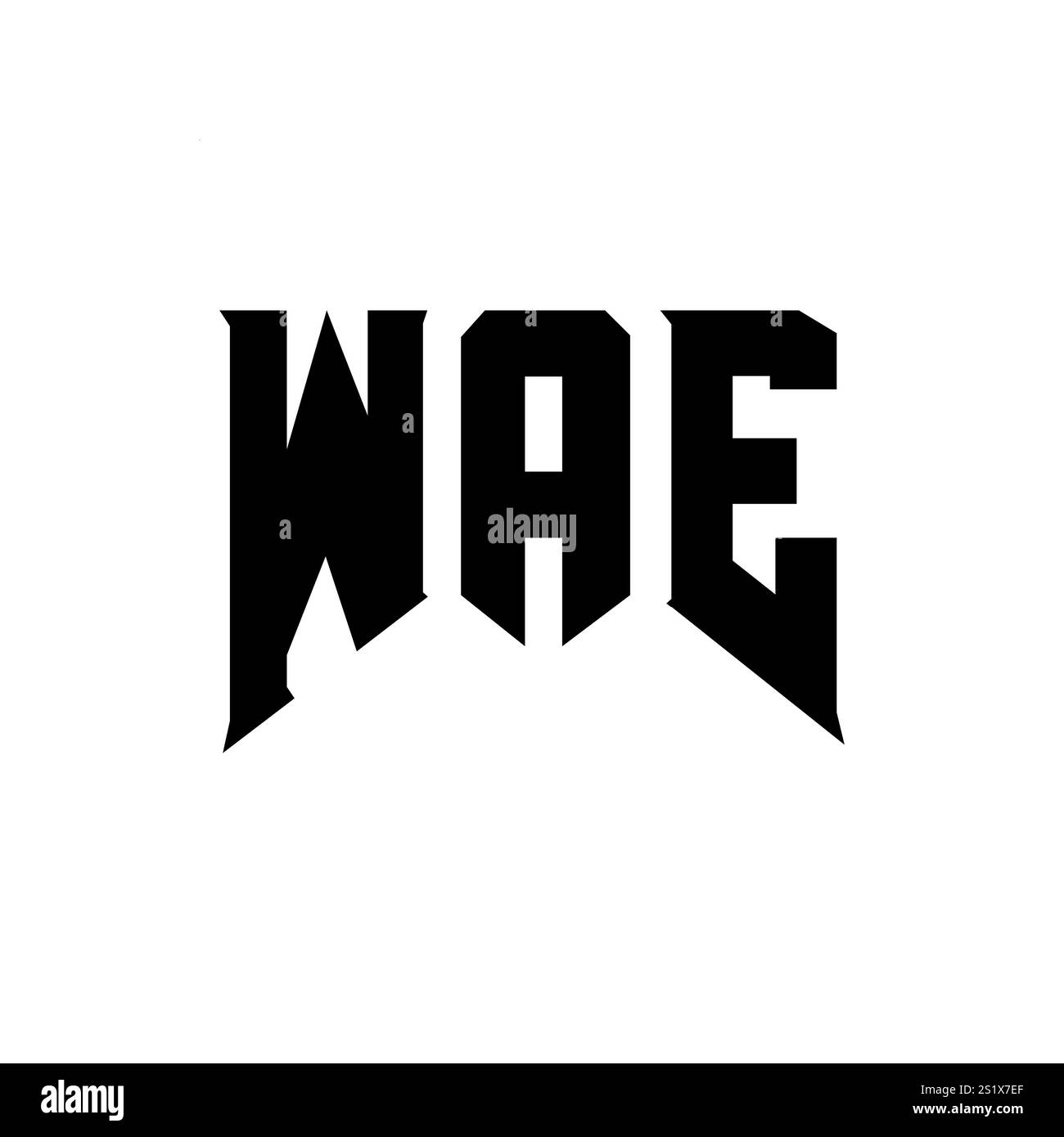 Wae logo design hi-res stock photography and images - Alamy