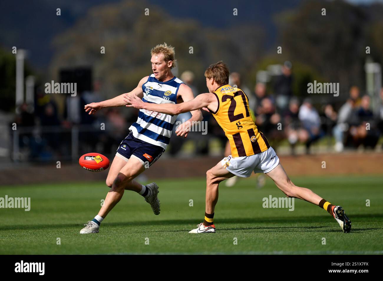 Leigh williams kicking ball hi-res stock photography and images - Alamy