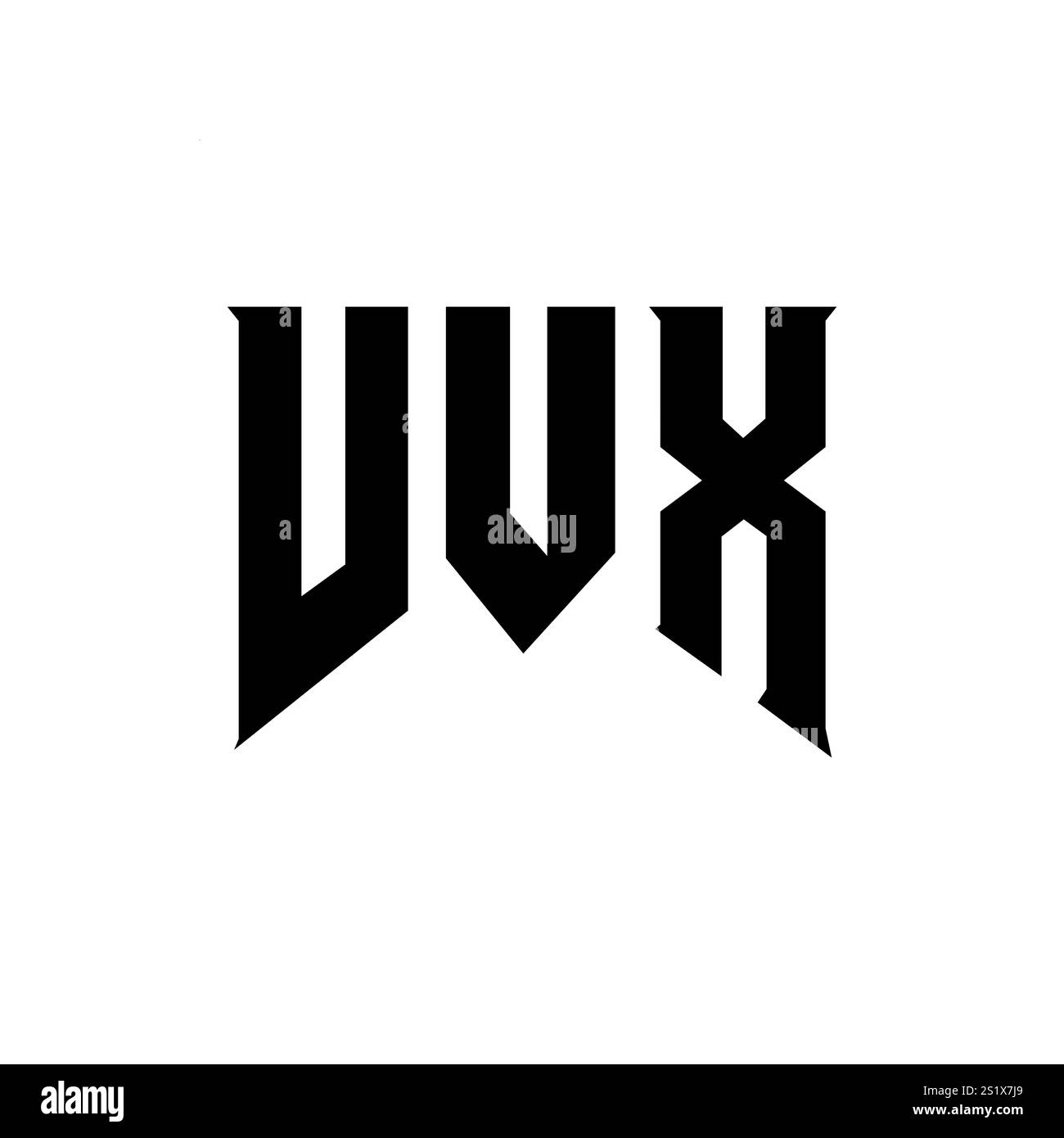 Vvx logo design hi-res stock photography and images - Alamy