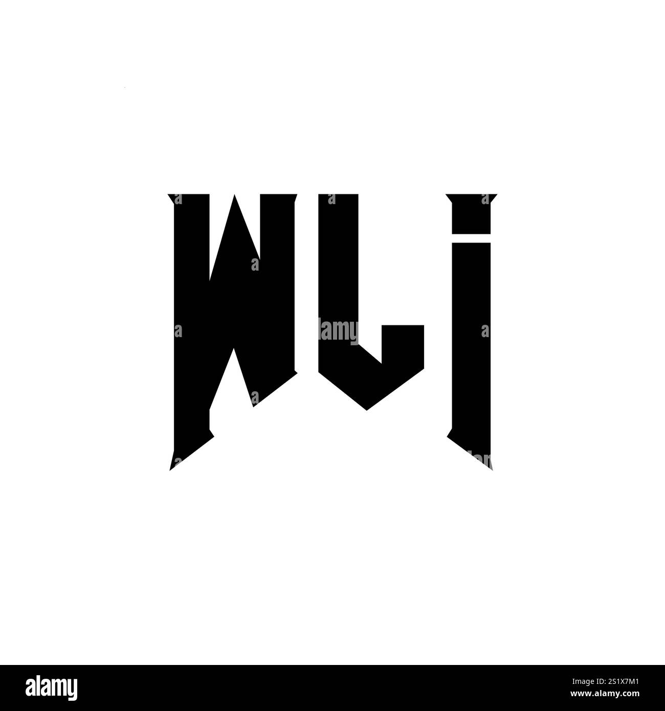 Wli business company logo Stock Vector Images - Alamy