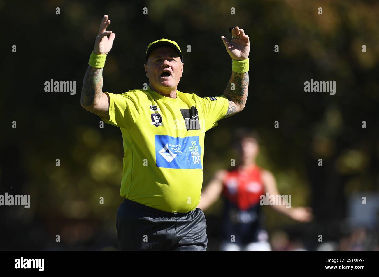 Football umpire australia hi-res stock photography and images - Alamy