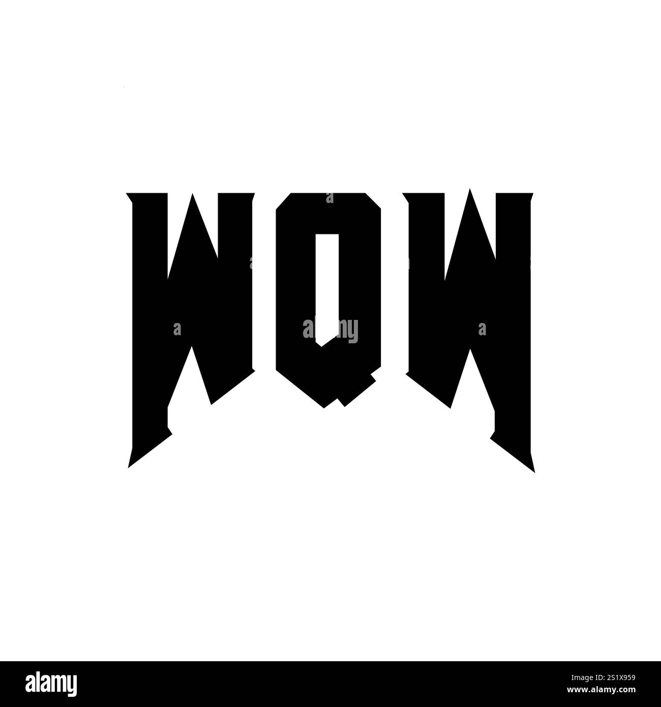 Wqw logo Black and White Stock Photos & Images - Alamy