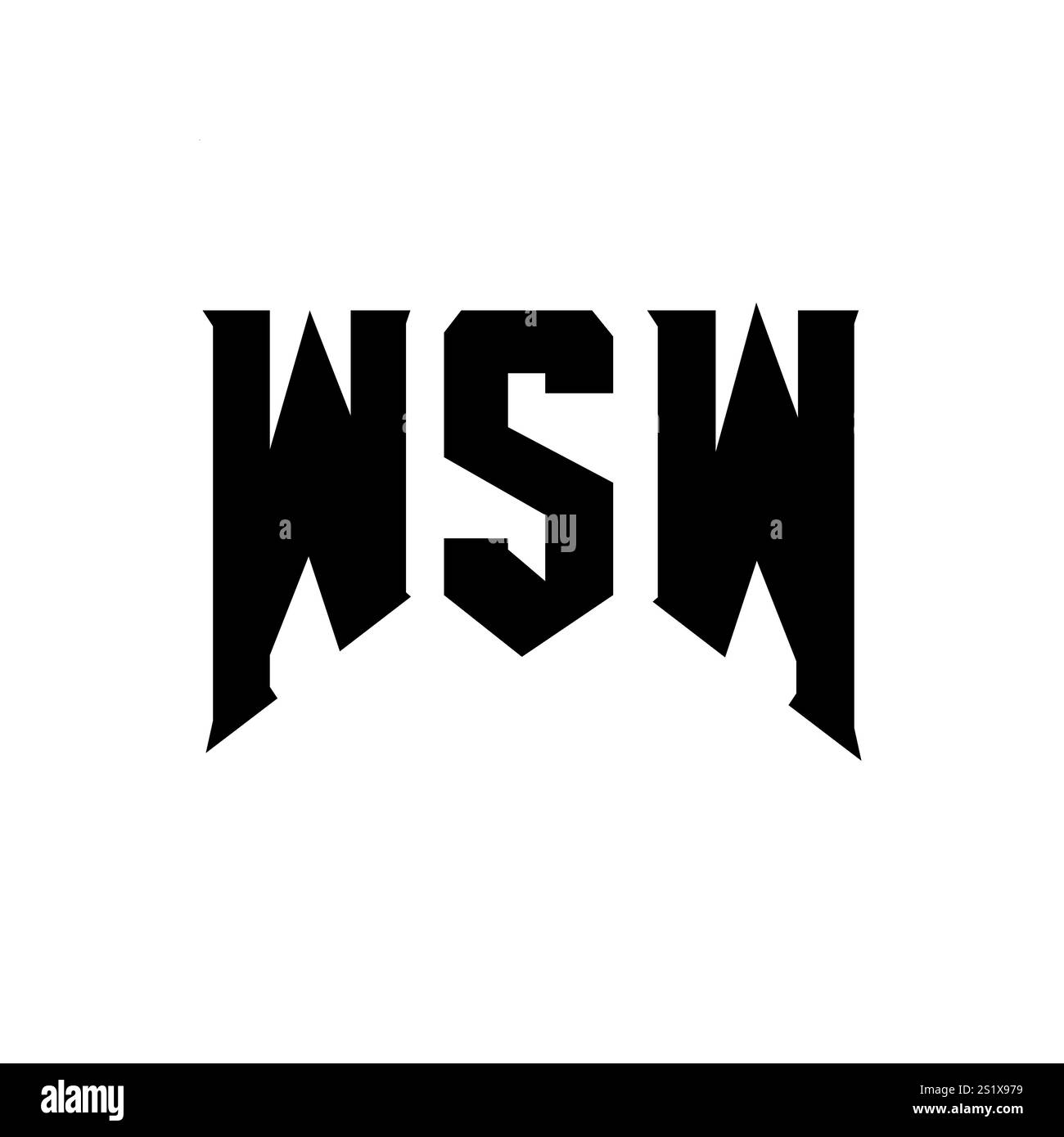 Wsw vector Stock Vector Images - Alamy