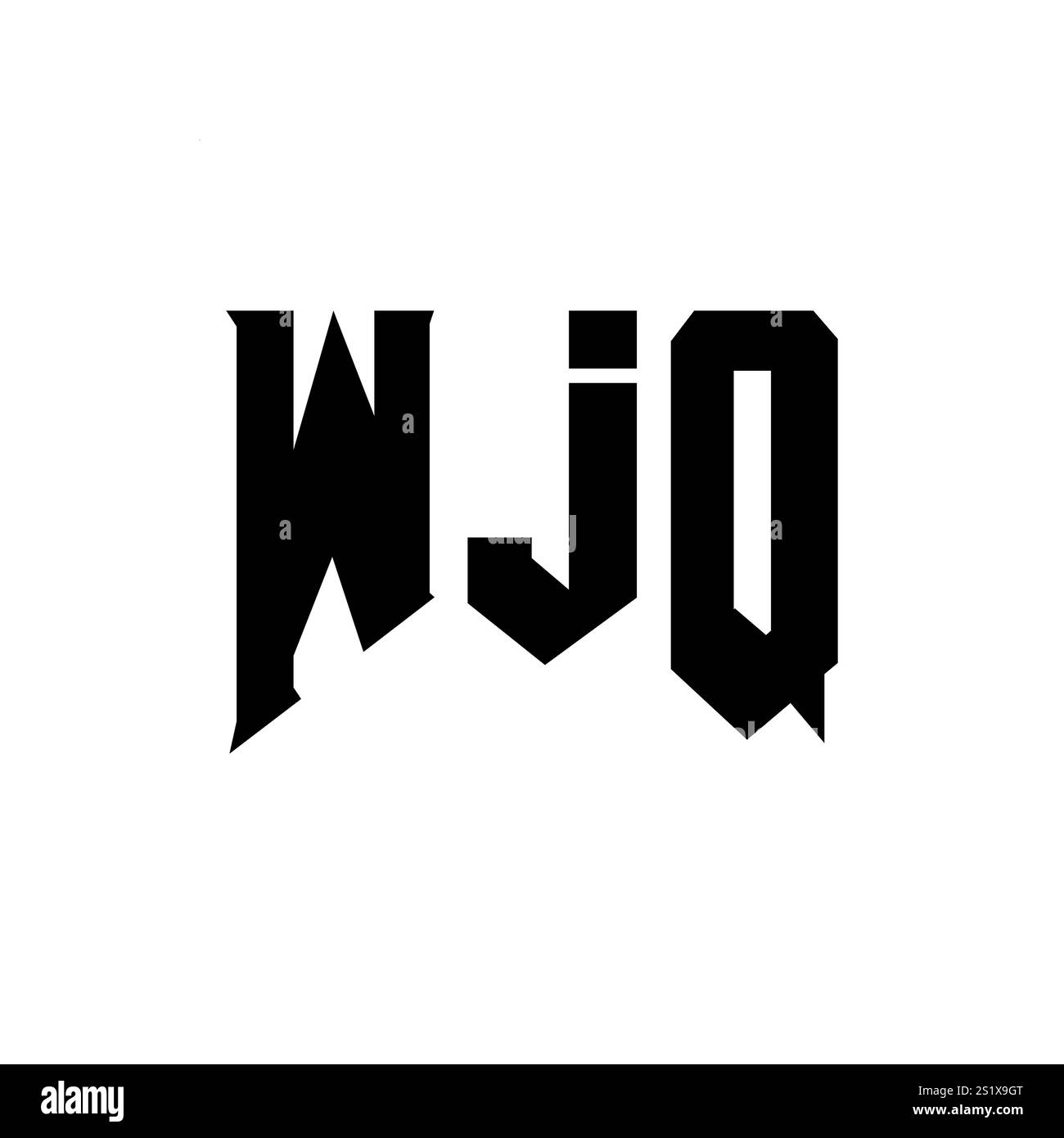 Wjq vector Stock Vector Images - Alamy