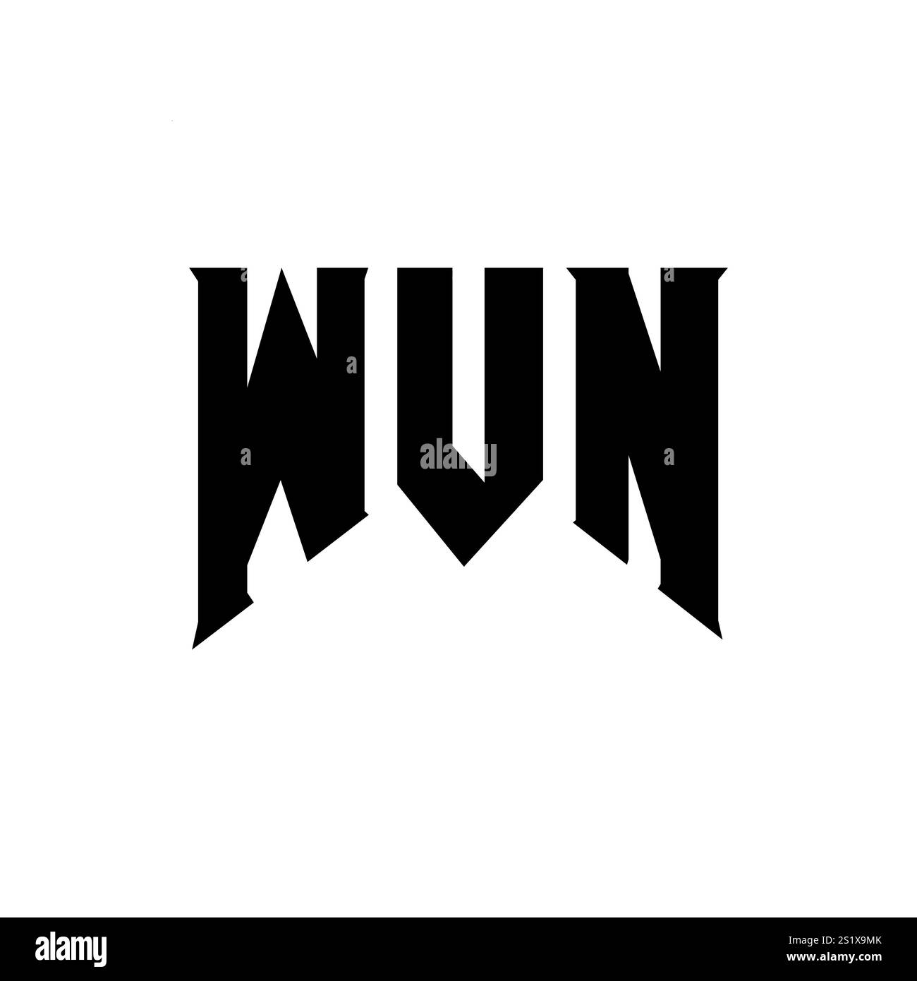 WVN letter logo design for technology company. WVN logo design black ...