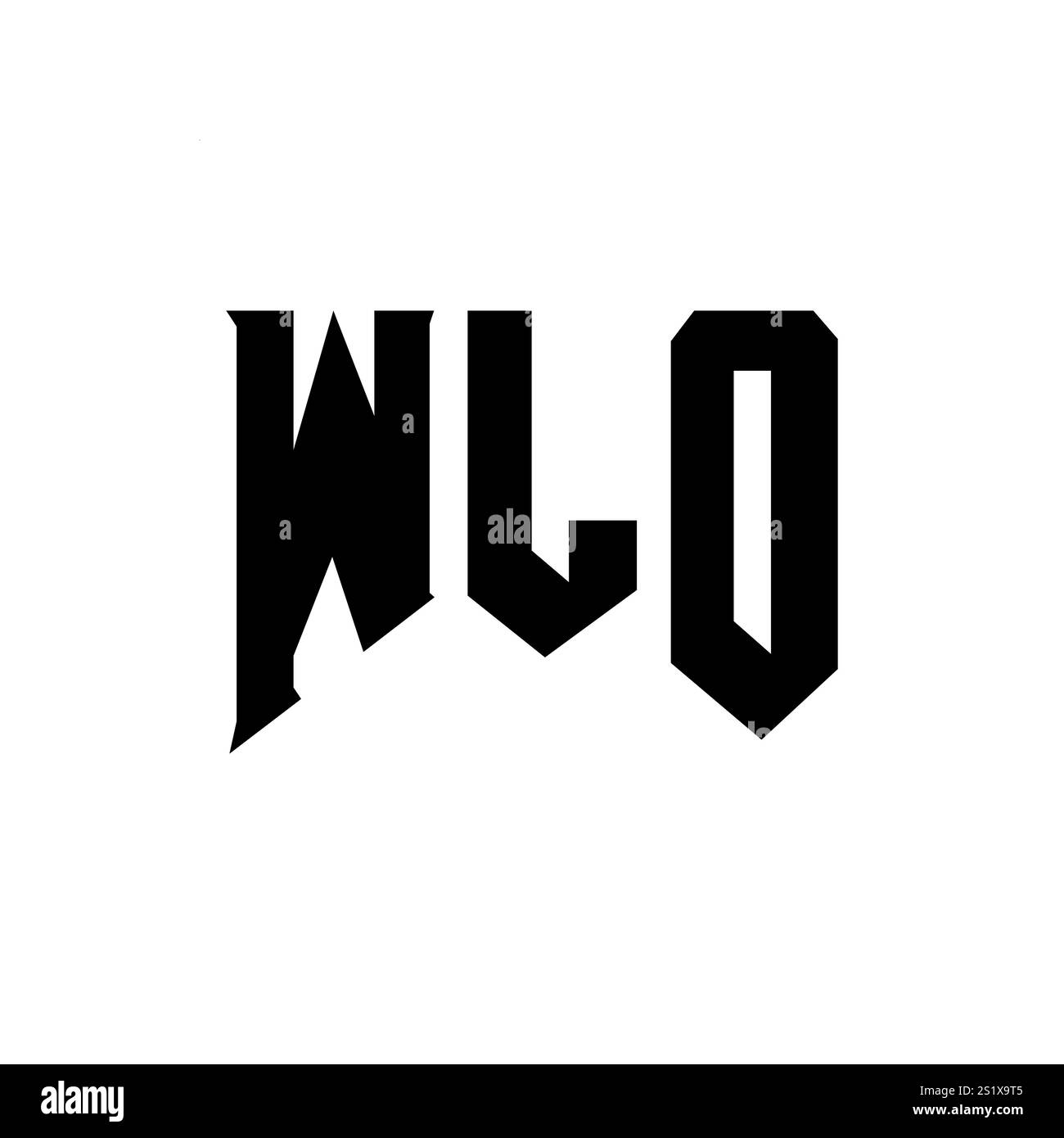 Wlo business company logo Stock Vector Images - Alamy