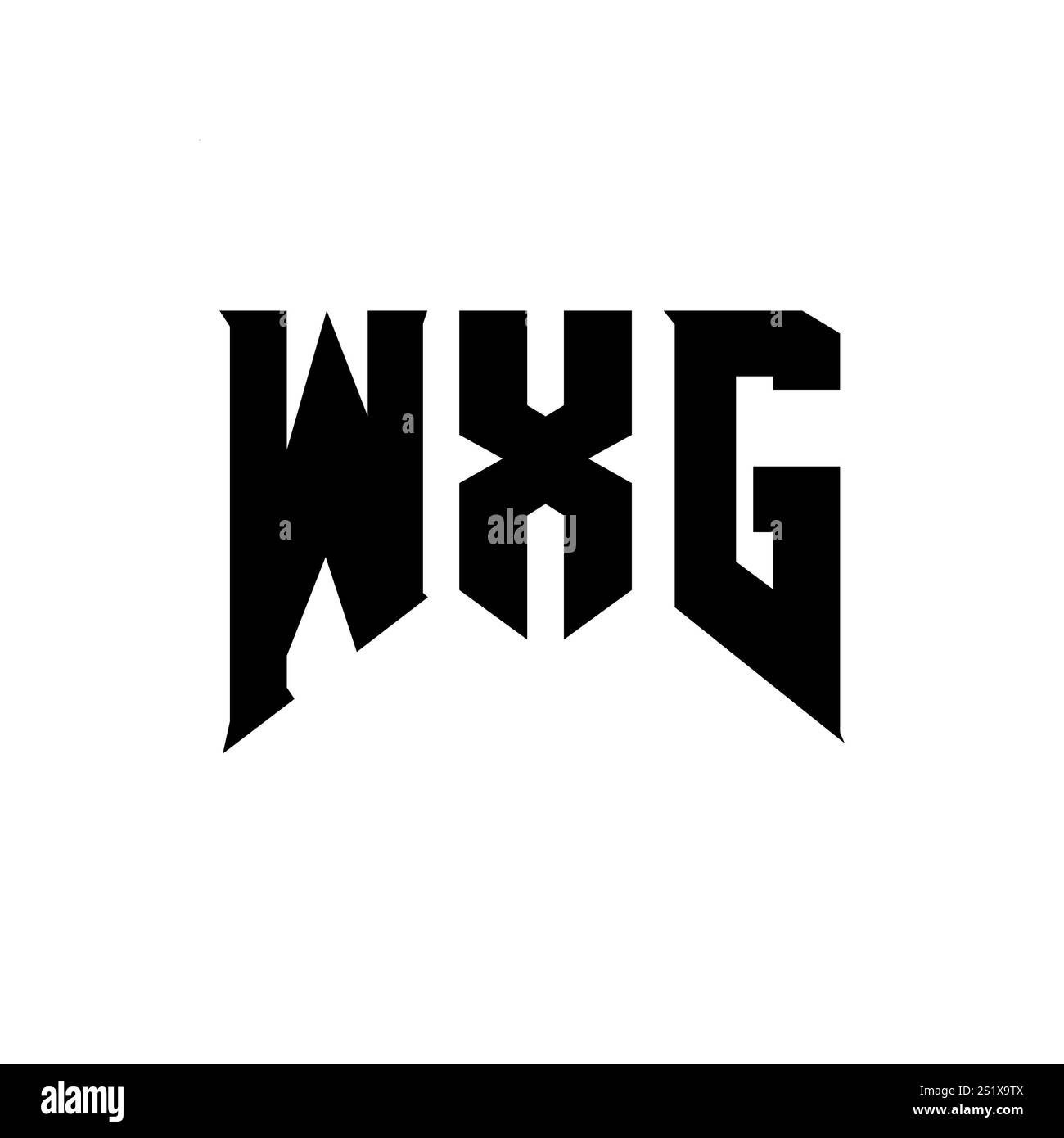 Wxg business company logo hi-res stock photography and images - Alamy
