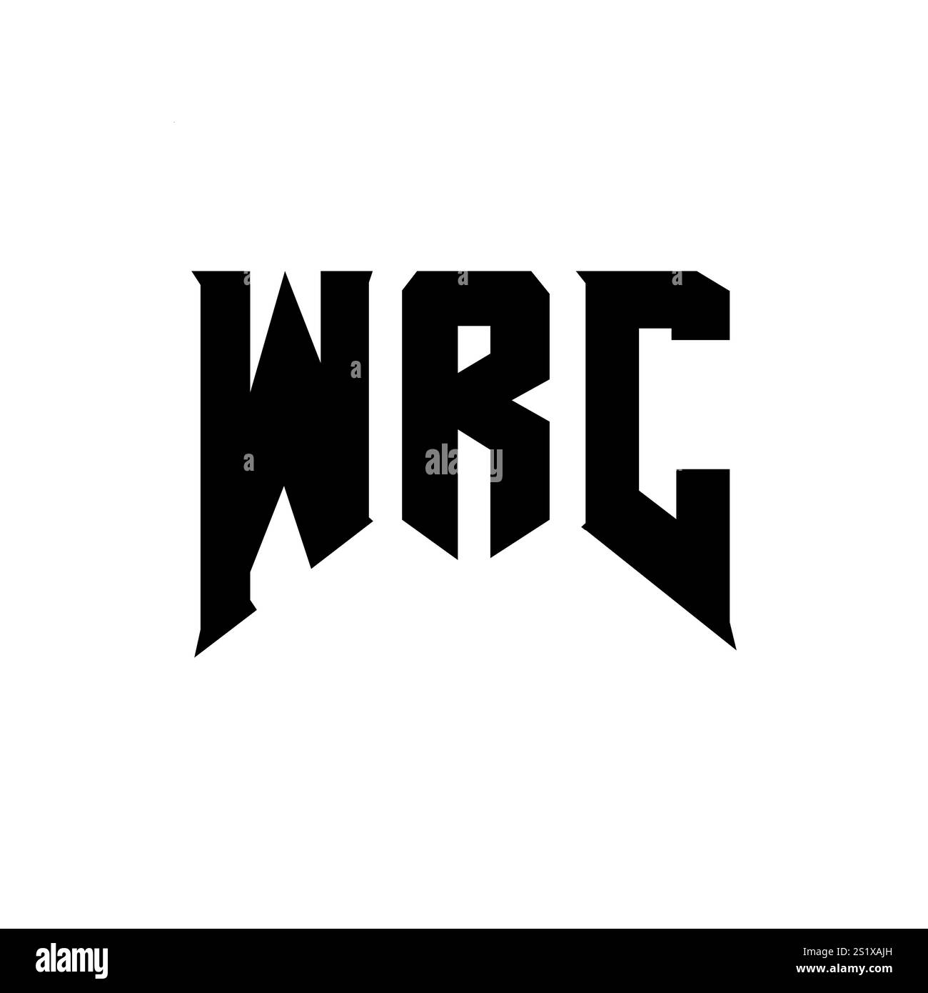 WRC letter logo design for technology company. WRC logo design black ...