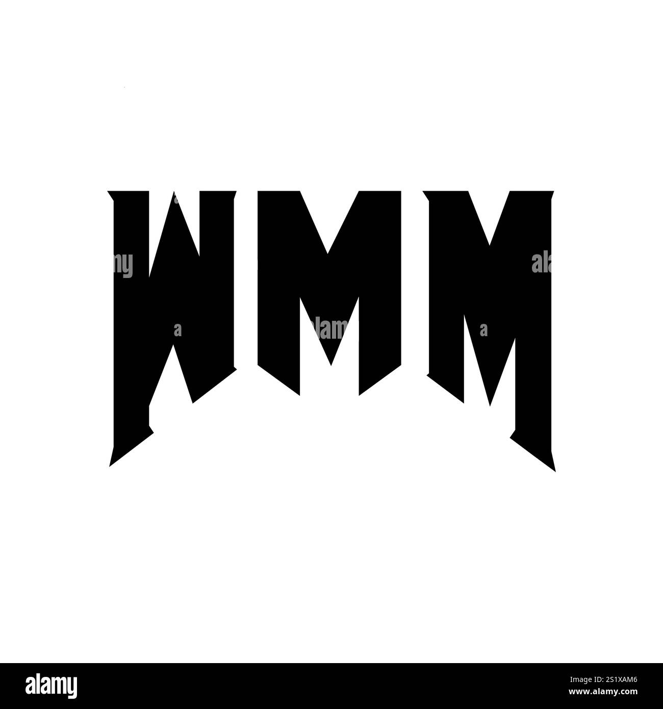 WMM letter logo design for technology company. WMM logo design black ...