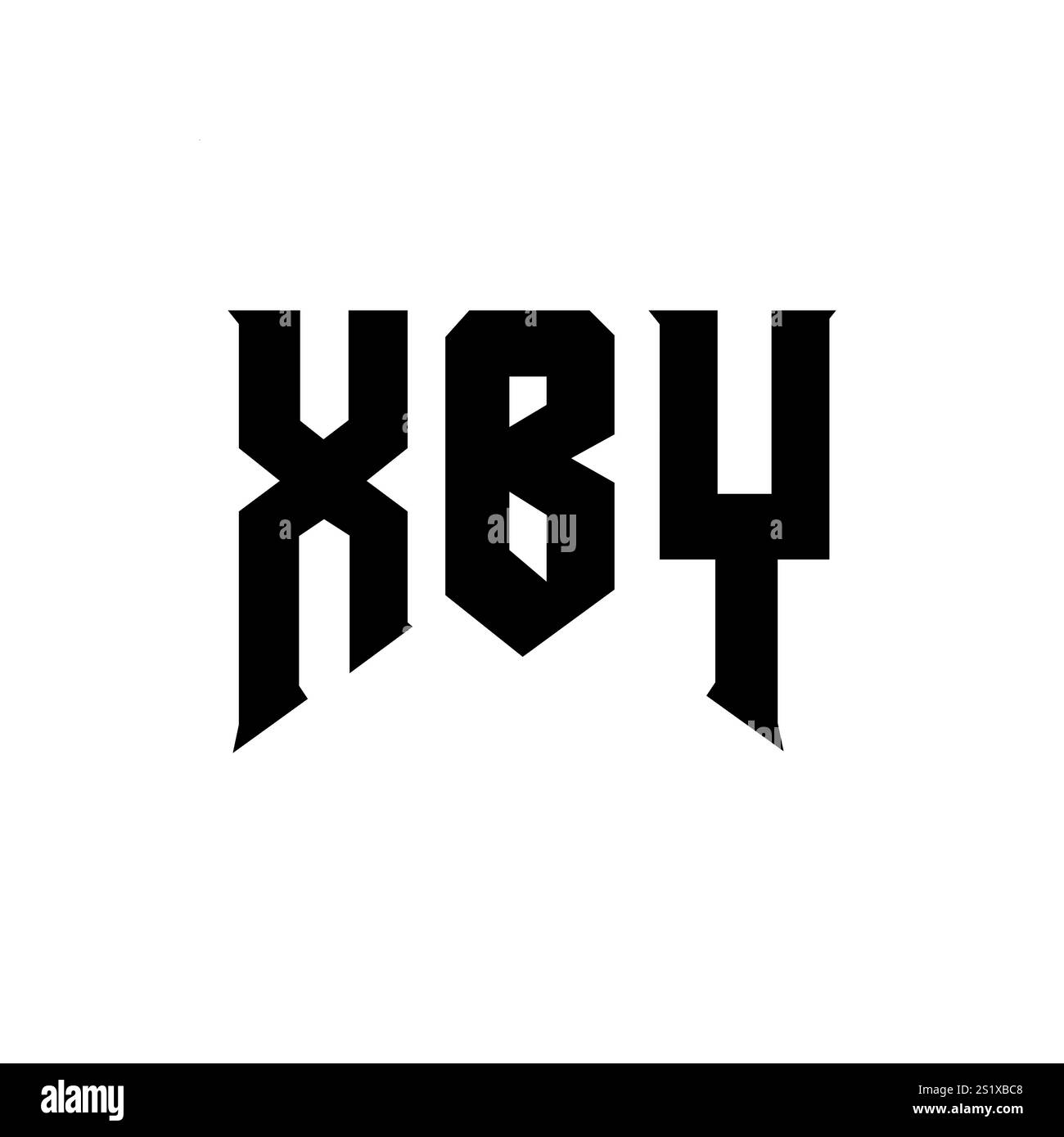 Xby alphabet Black and White Stock Photos & Images - Alamy