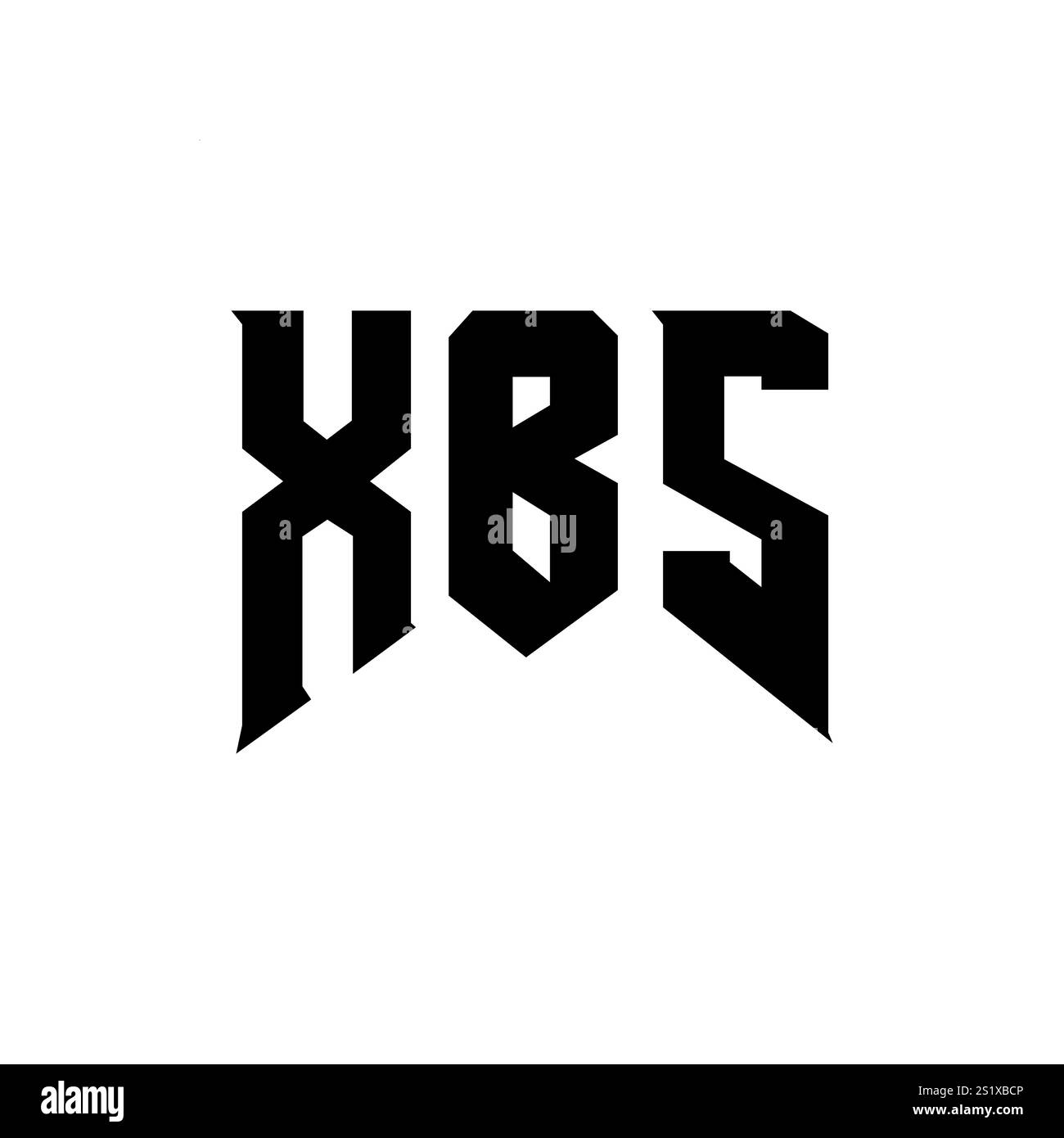 Xbs logo design hi-res stock photography and images - Alamy