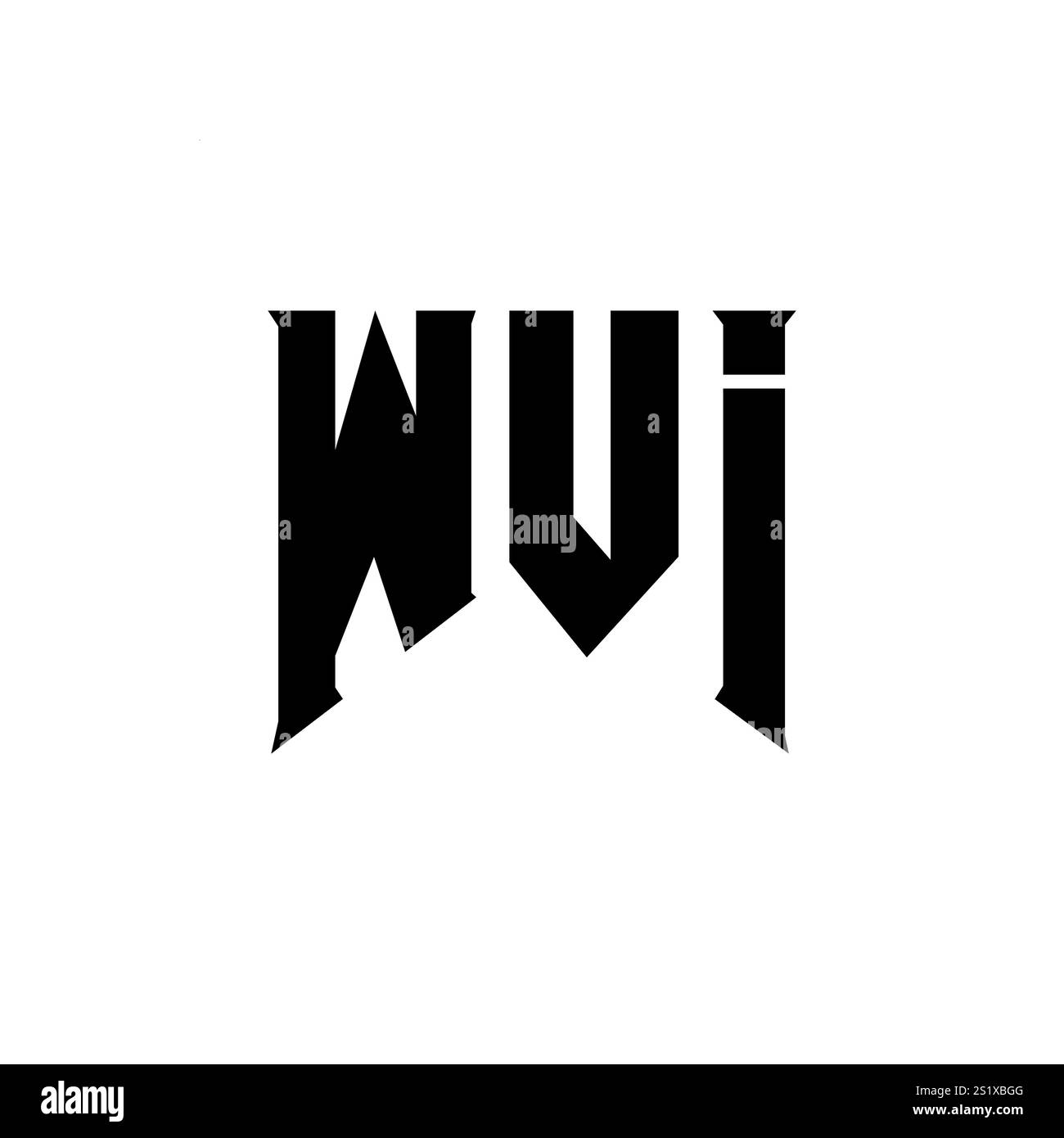 Wvi logo design hi-res stock photography and images - Alamy