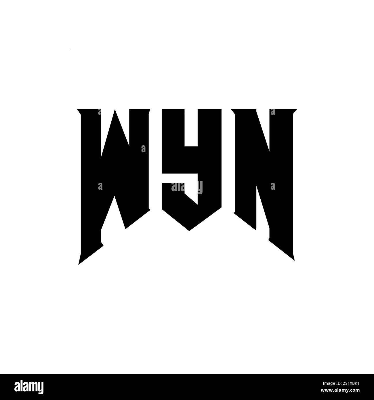 Wyn logo Black and White Stock Photos & Images - Alamy