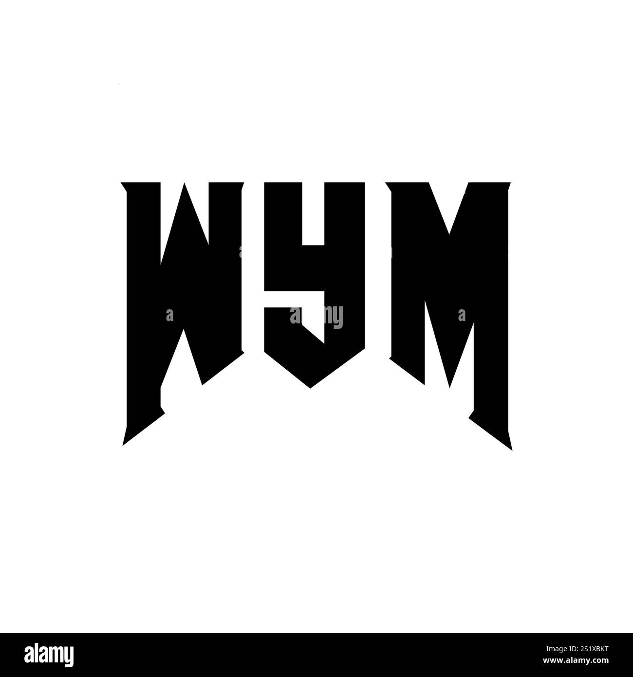 Wym logo design hi-res stock photography and images - Alamy